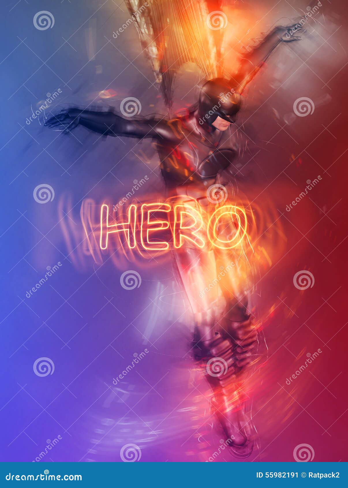 Superhero imagen de archivo. Imagen de estupendo, lujoso - 55982191