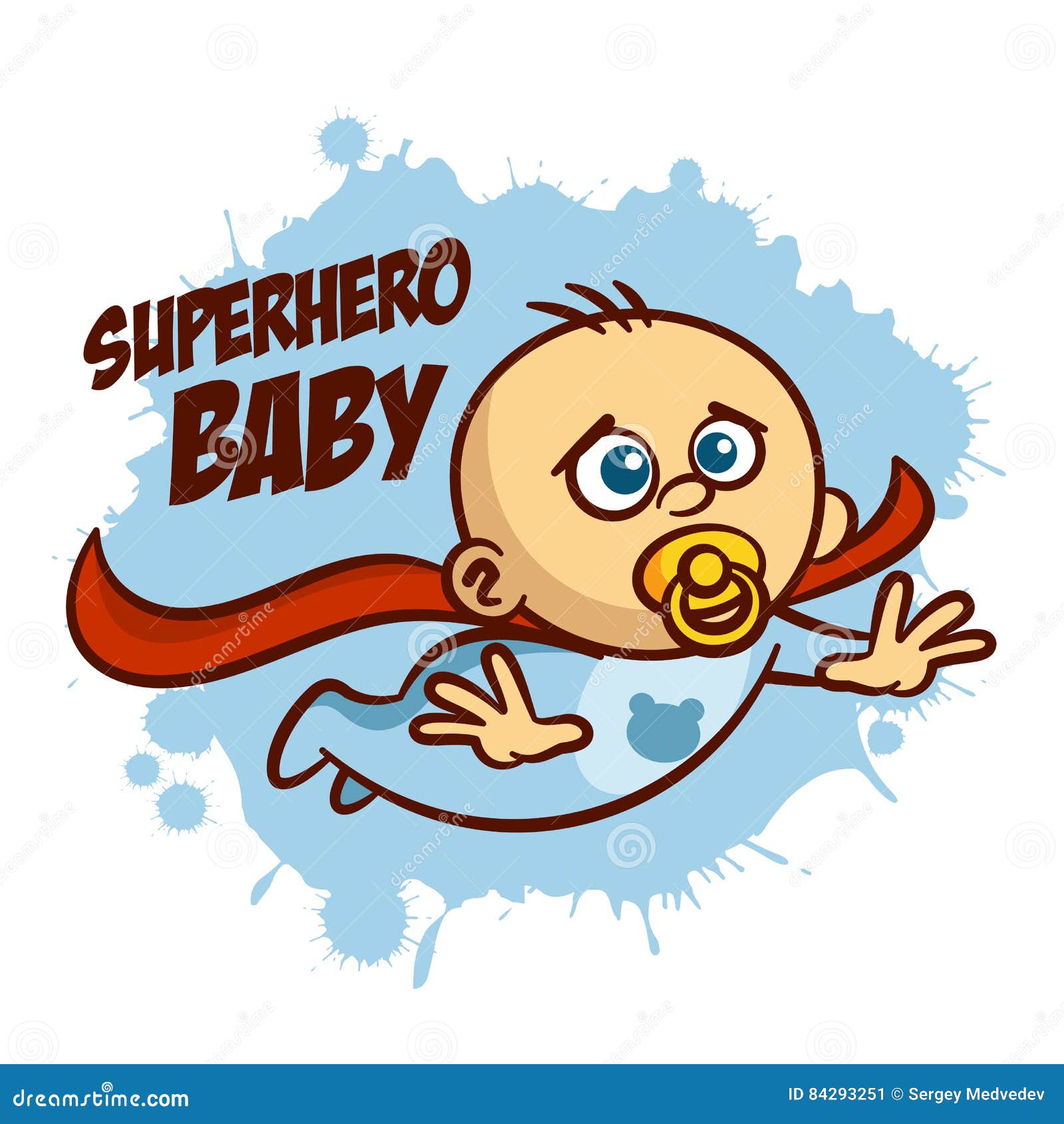 Superhero Baby Mulatto IronMan 08 Cartoon Vector | CartoonDealer.com ...