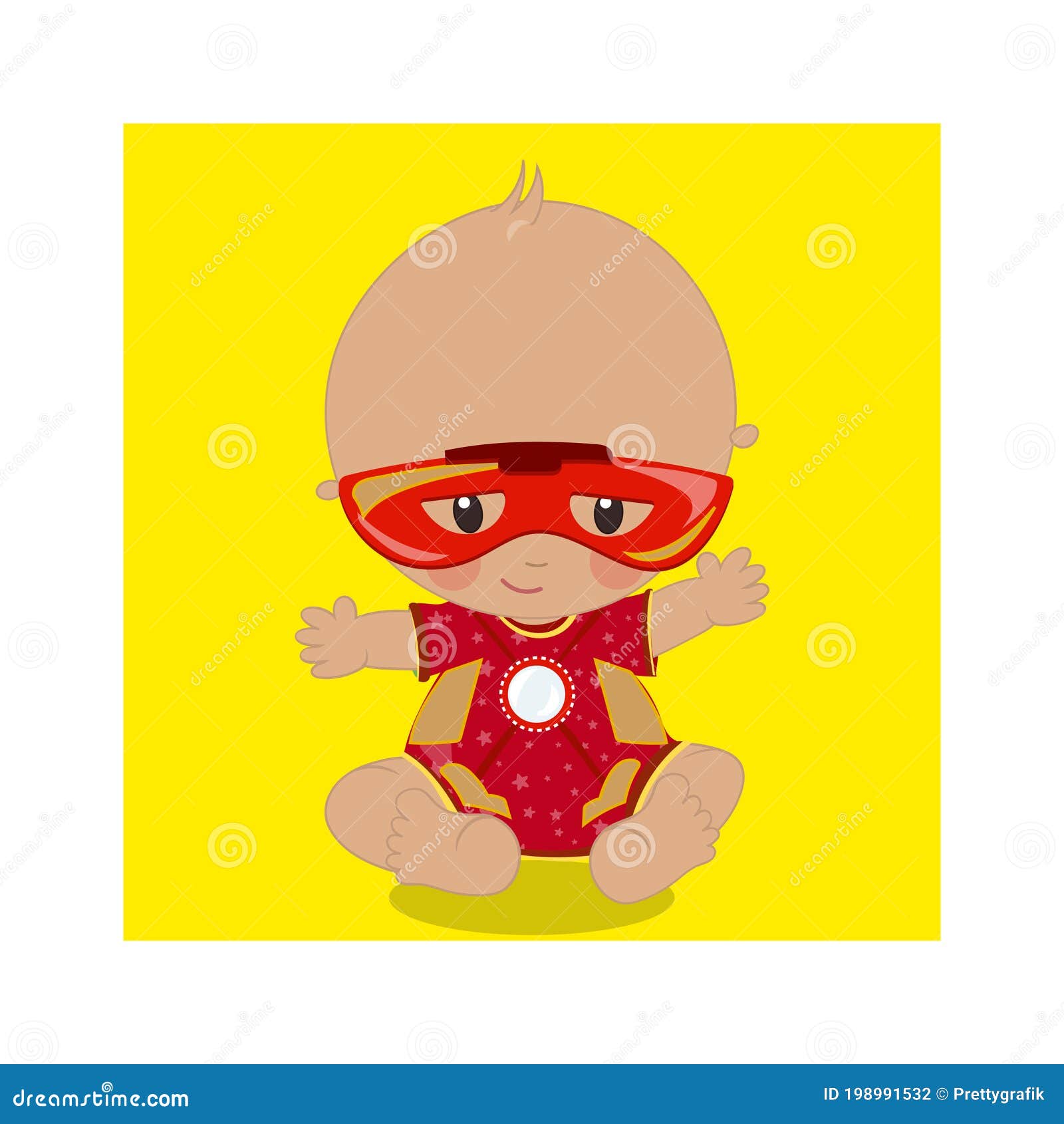 SuperHero Baby Superman Logo 08 Cartoon Vector | CartoonDealer.com ...