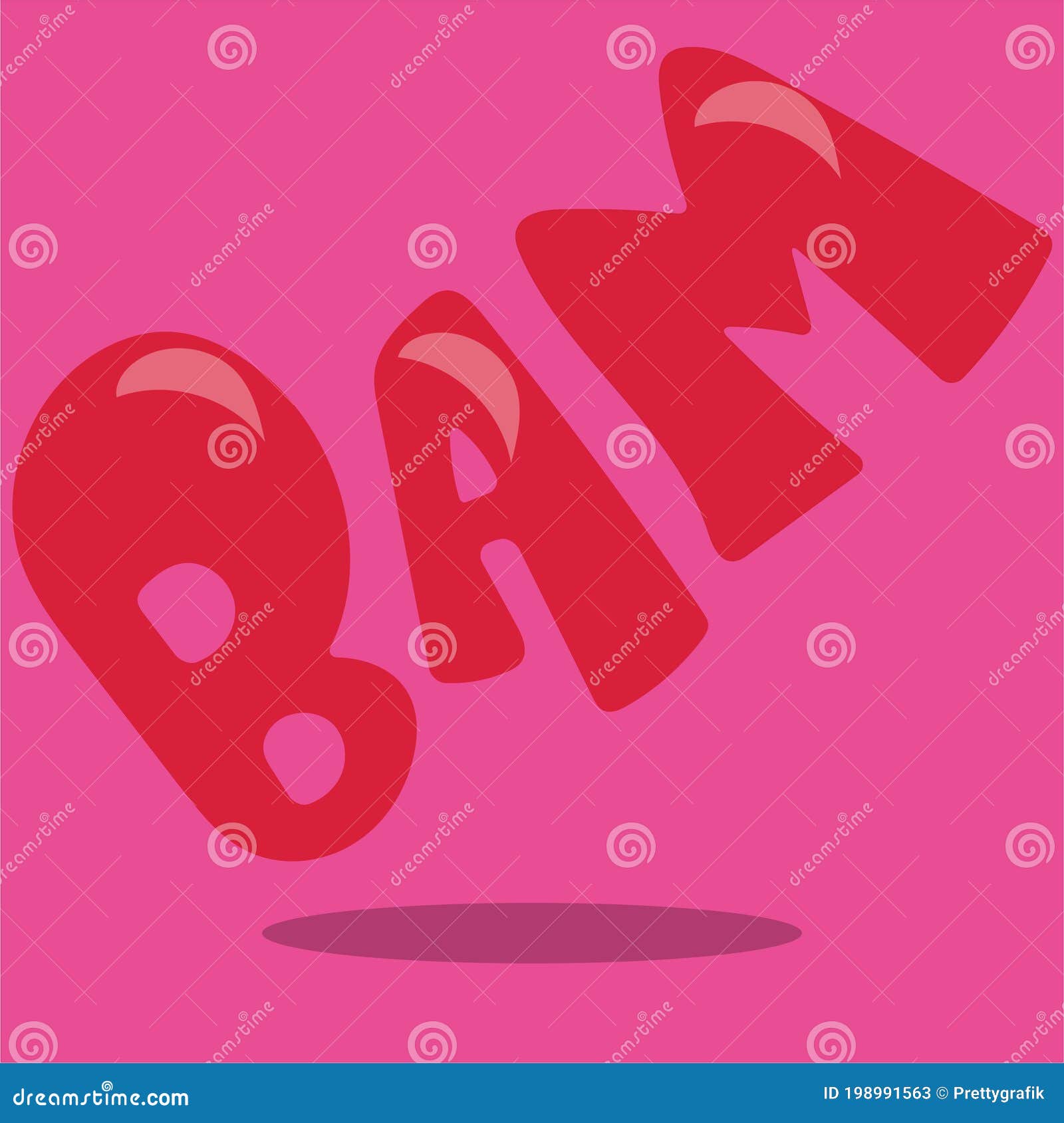 Superhero bam 20 stock vector. Illustration of vector - 198991563