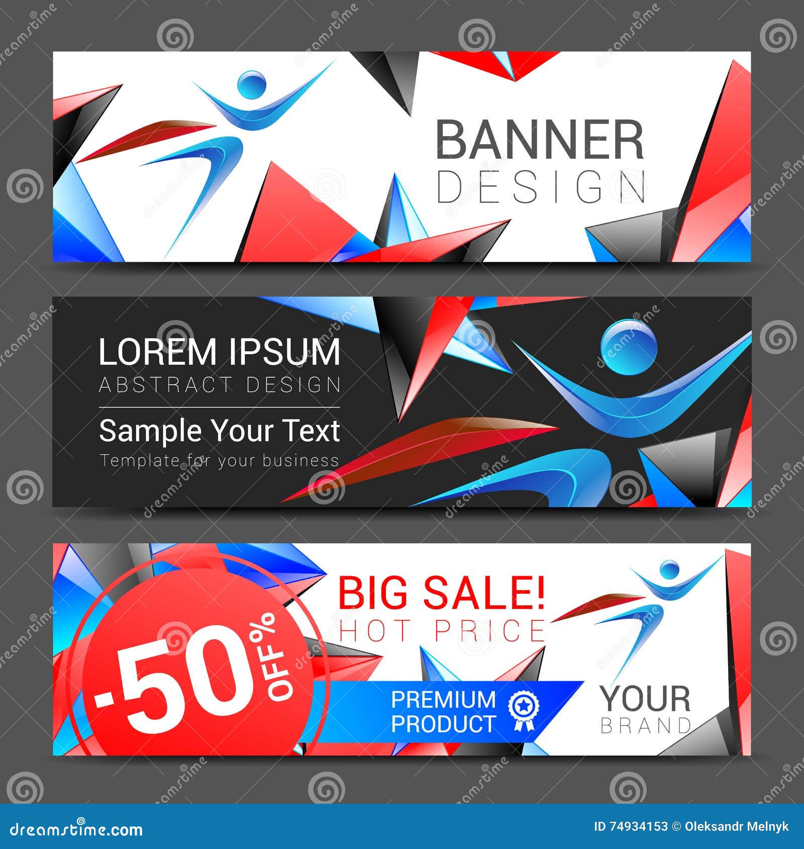 Superhero Banners Set Superhero Banners Logo Royalty-Free Stock Photo ...
