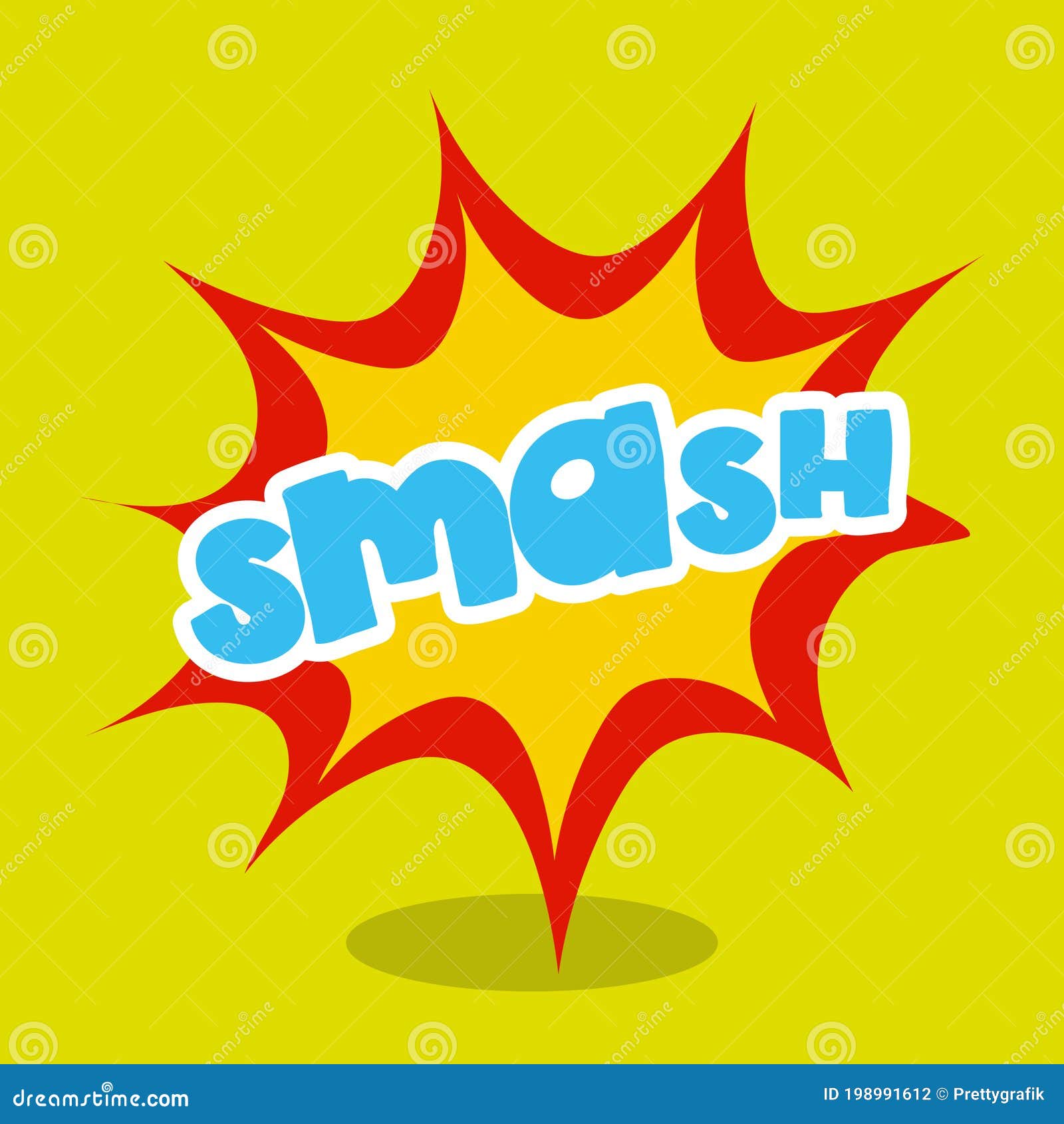 Superhero Boy Smash 16 stock vector. Illustration of vector - 198991612