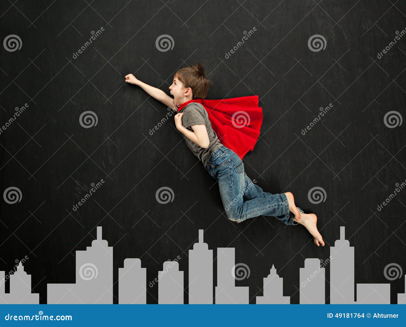 Superhero Boy Royalty-Free Stock Image | CartoonDealer.com #49181764