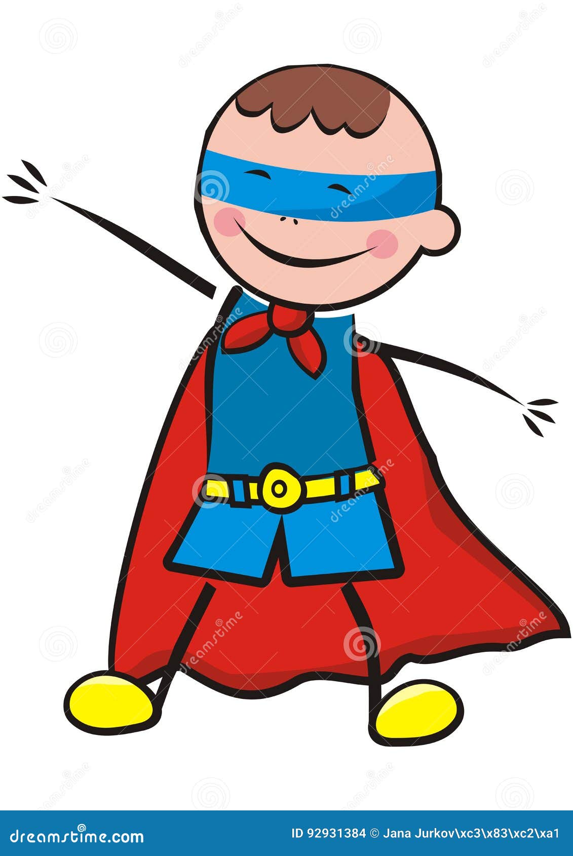 Superhero, carnival mask stock vector. Illustration of jump - 92931384