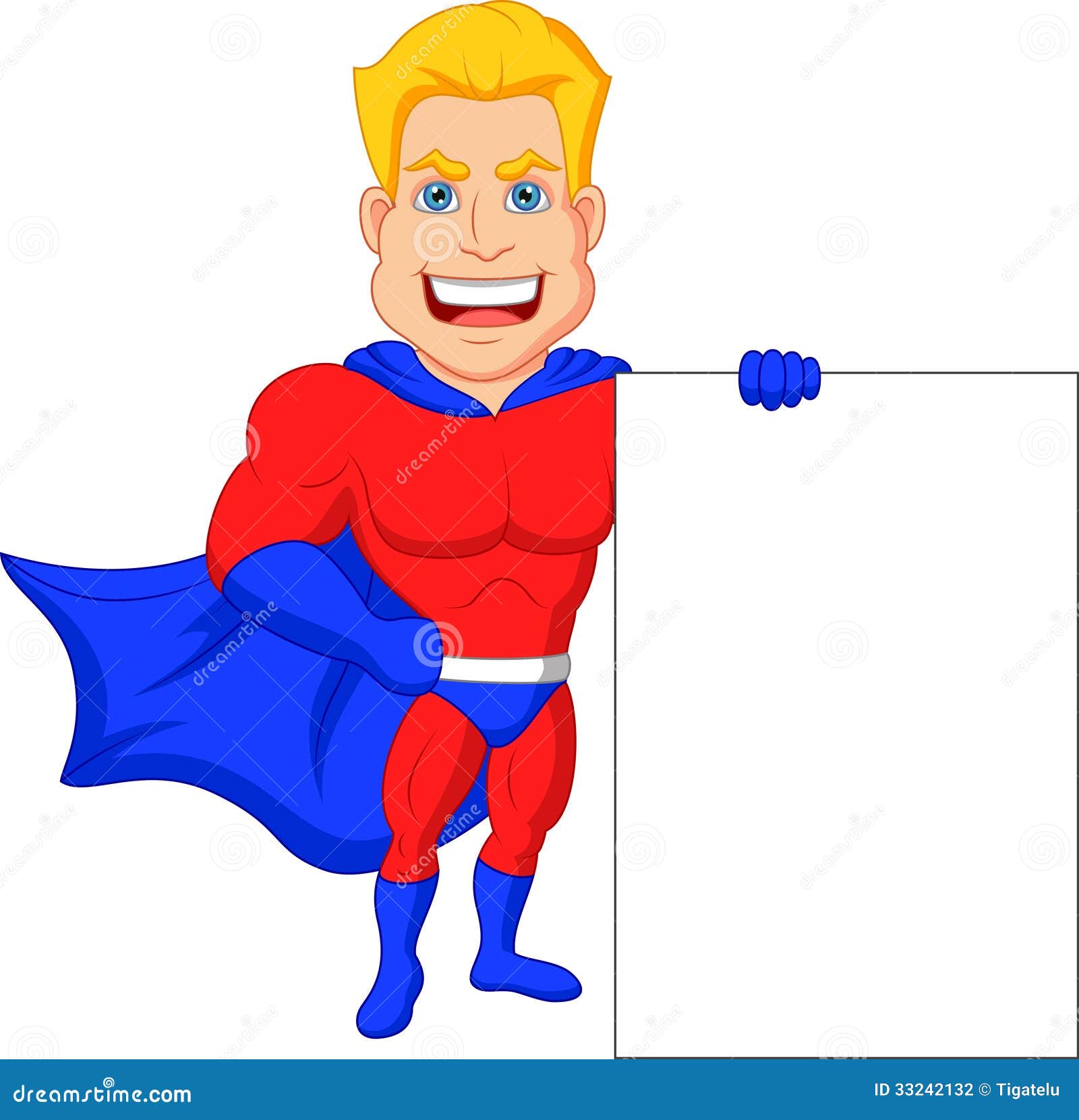 Superhero Cartoon | CartoonDealer.com #42839621