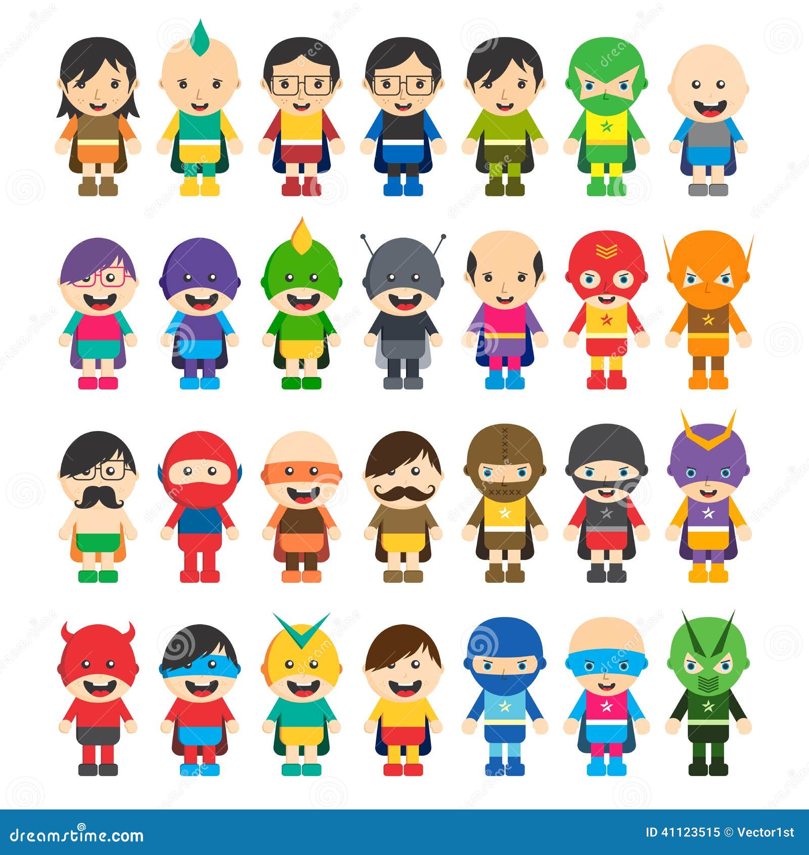 Superhero cartoon theme stock vector. Illustration of superhero - 41123515