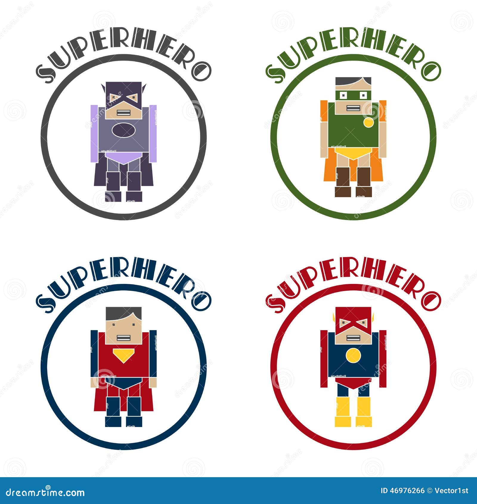Superhero cartoon theme stock vector. Illustration of help - 46976266