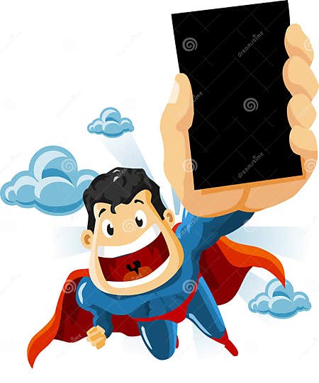 Superhero for Commercials stock vector. Illustration of sale - 12507810