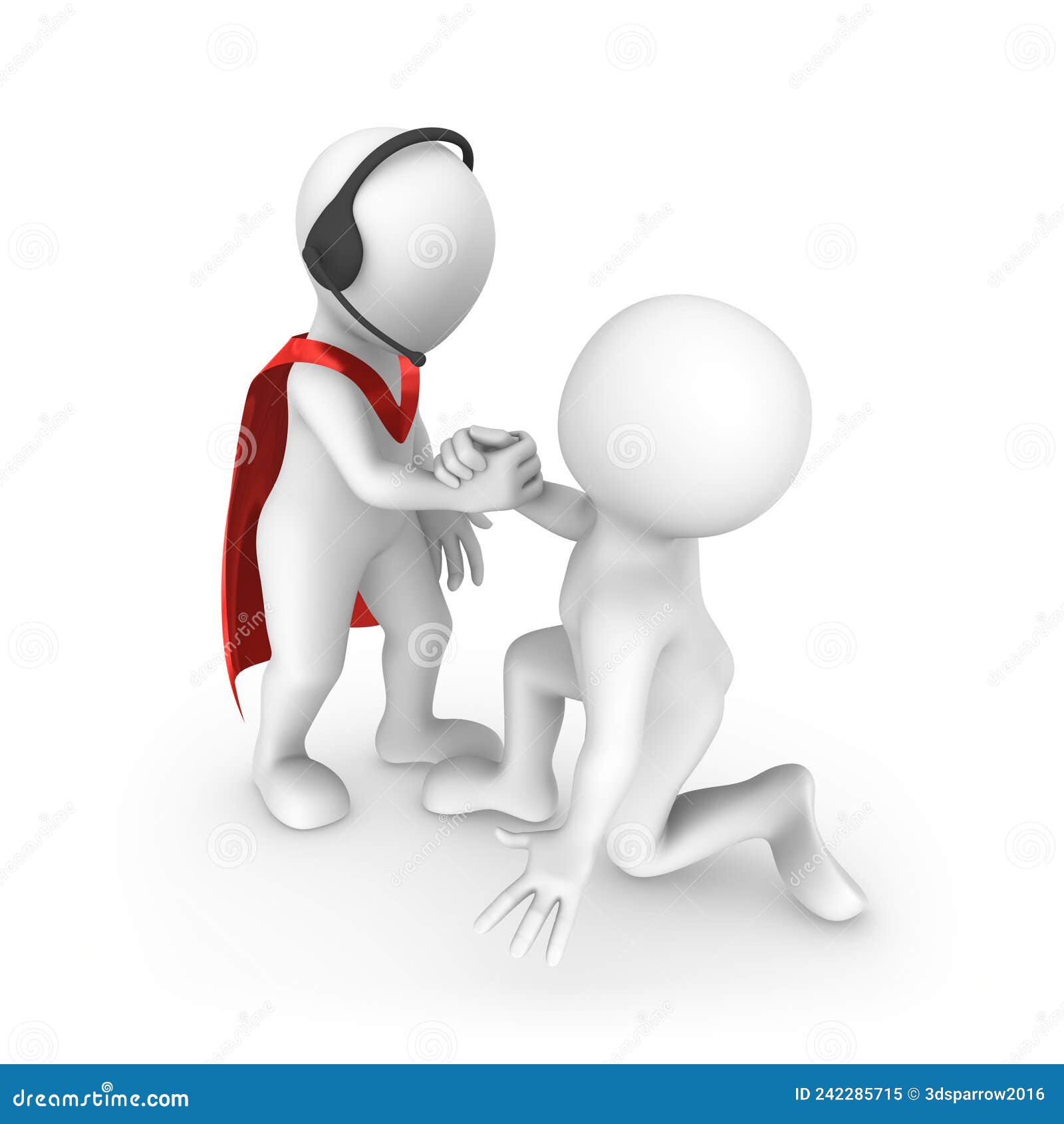 The Superhero from the Customer Service Will Help Solve Any Problem ...