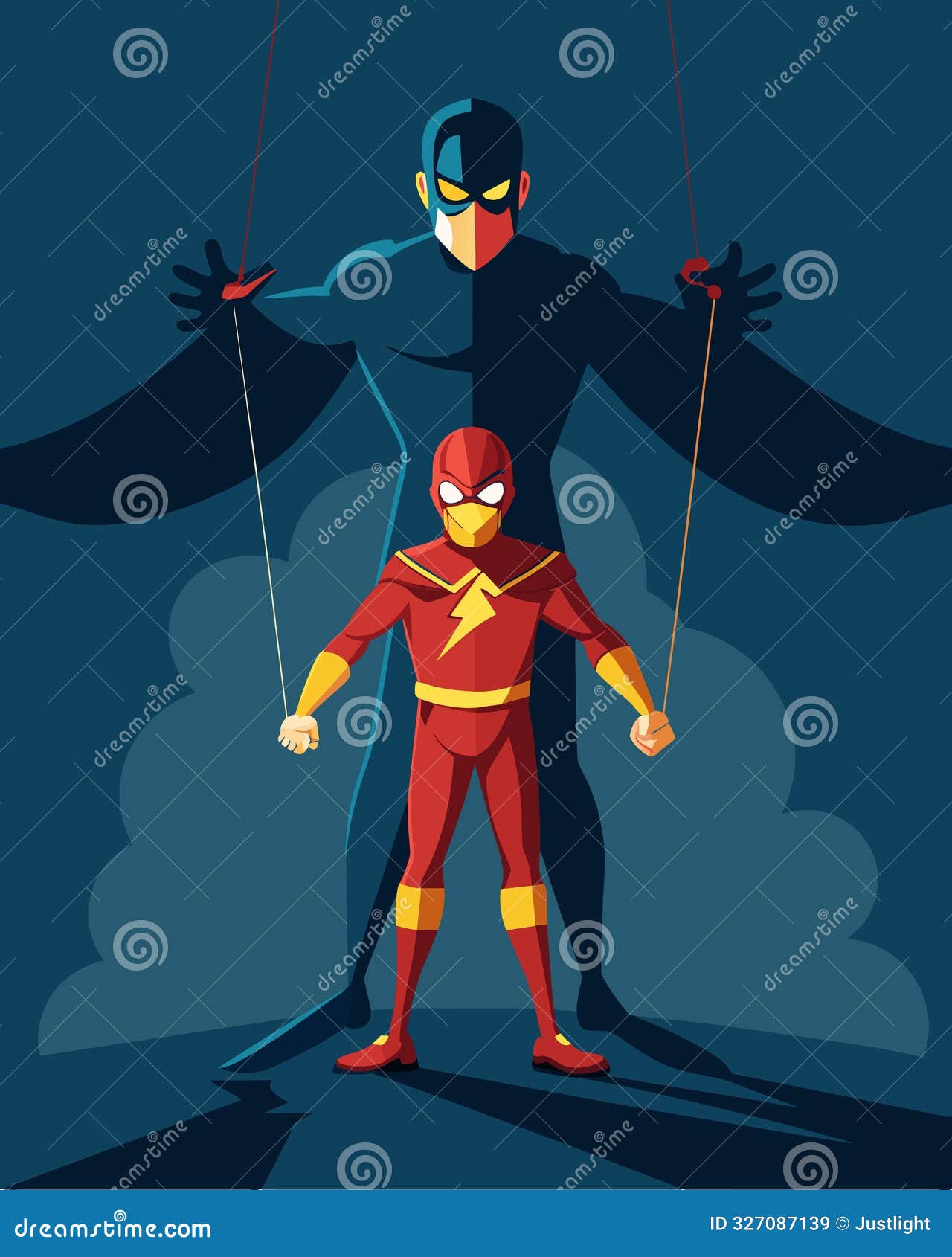 A Superhero Falling Victim To the Mind Control of a Master Manipulator ...