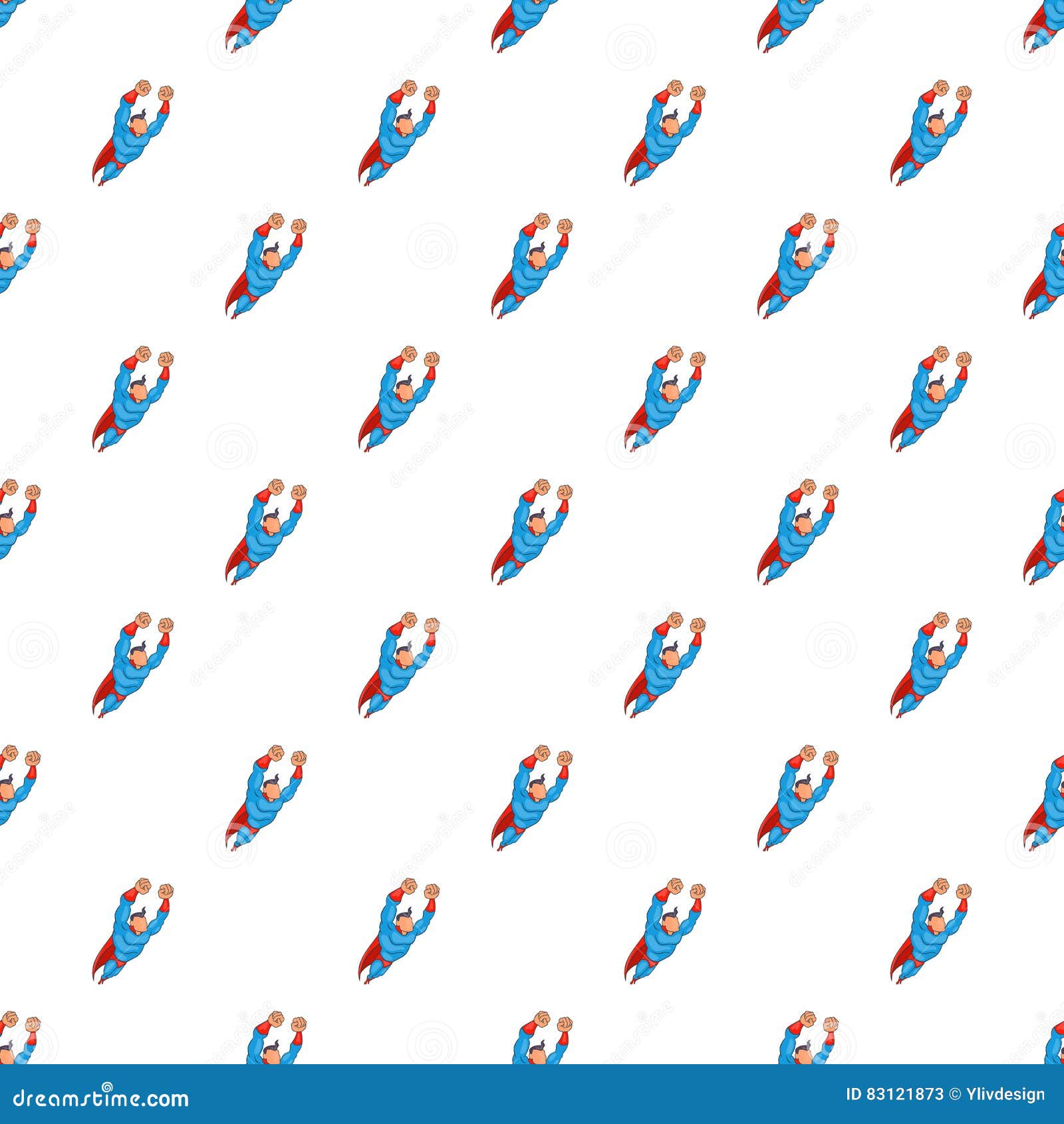 A Superhero Flies Determinedly Across An Isolated Backdrop In This ...