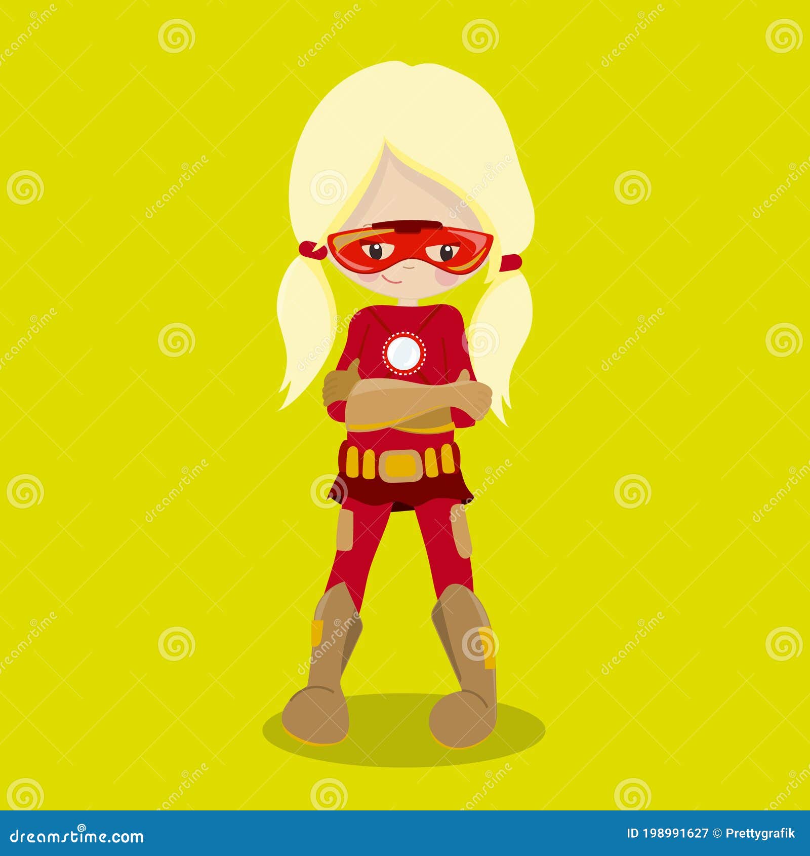Superhero Boy Iron Sticker Stock Image | CartoonDealer.com #84295819