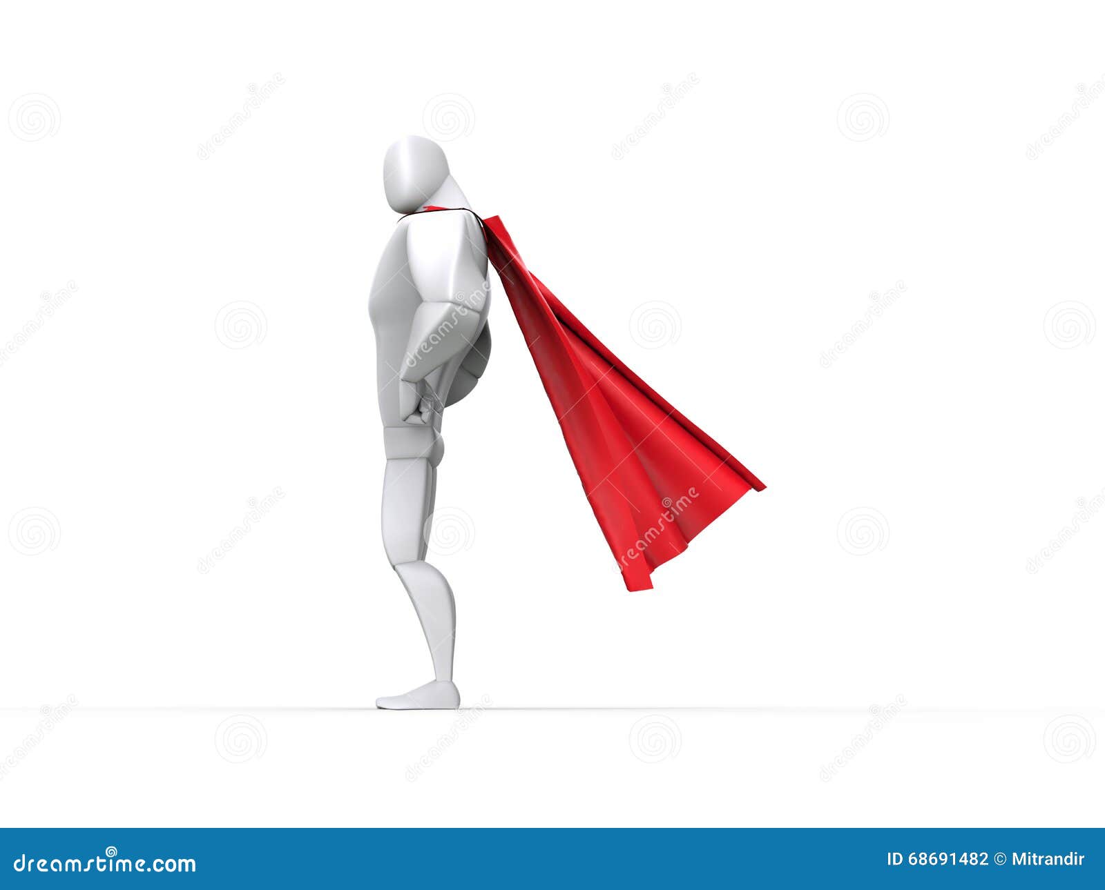 Superhero Side Profile Sky Silhouette Cartoon Vector | CartoonDealer ...