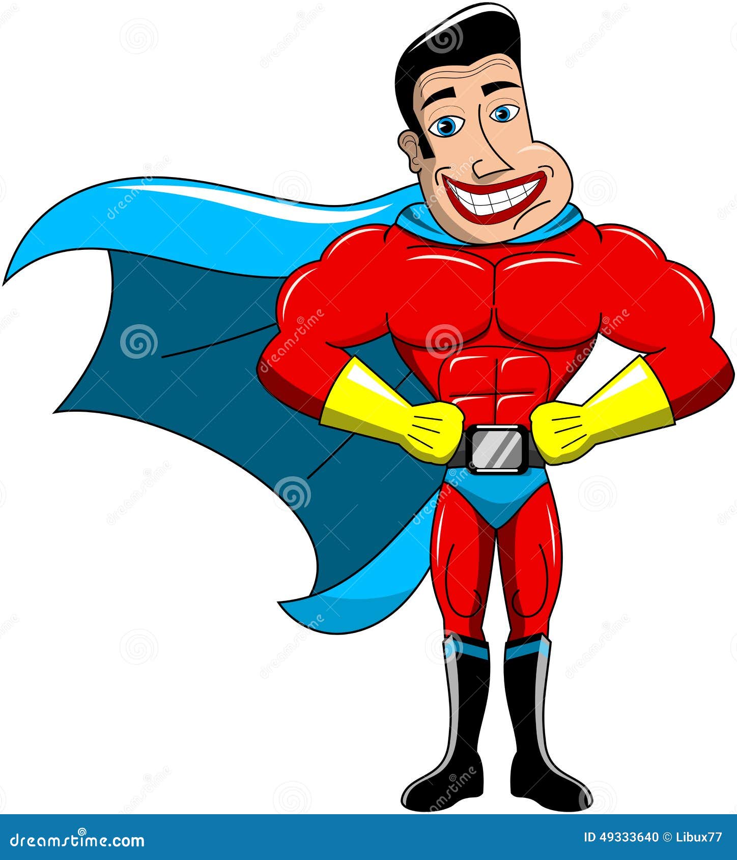 Superhero Hands With Pointing Fingers On White Vector Illustration ...