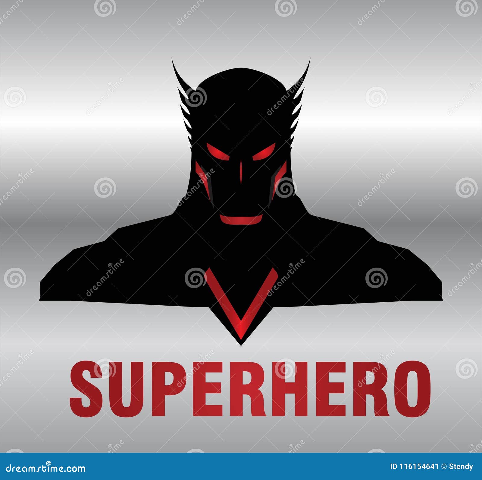 Winged Head Warrior Mascot Vector Illustration | CartoonDealer.com ...