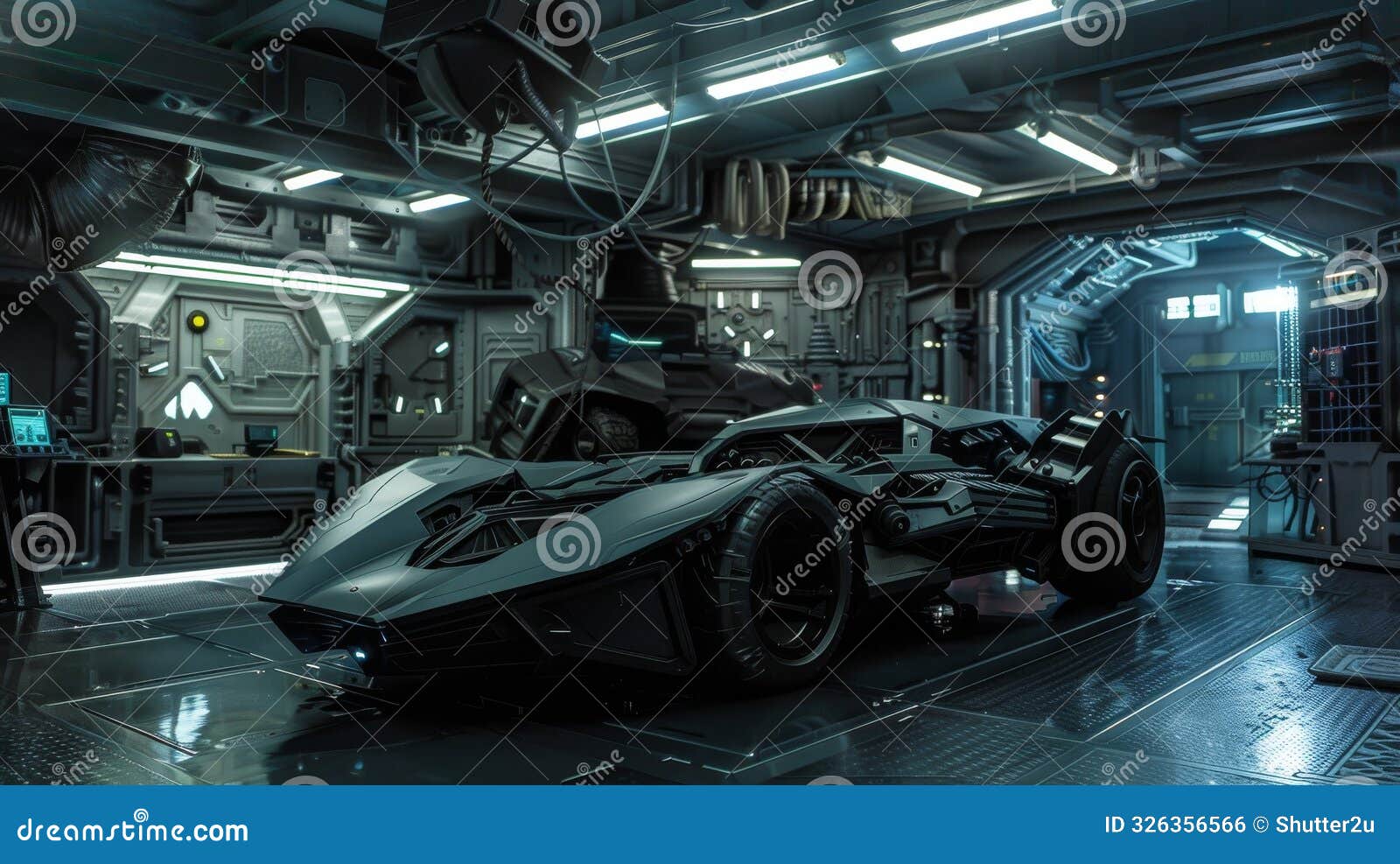 A Superhero Headquarters Hidden in Plain Sight Stock Photo - Image of ...