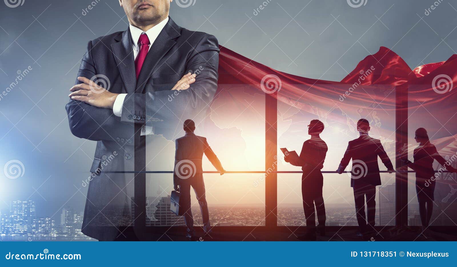Building his super team stock image. Image of corporate - 131718351