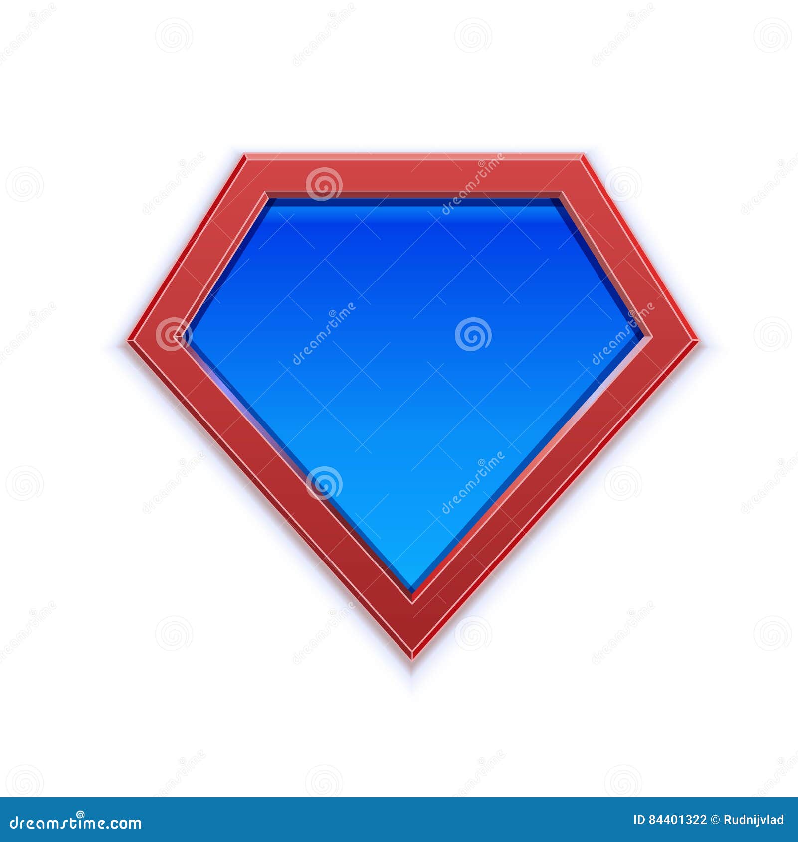 Superhero Logo Or Icon Template For Web Design Or Print In Vector ...