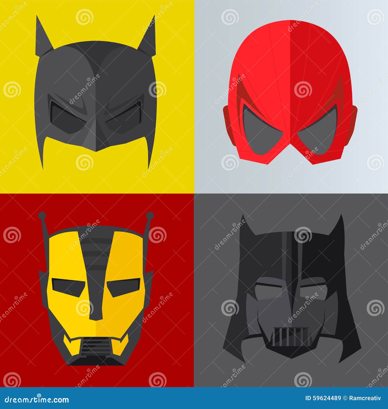 Cool Superhero Masks