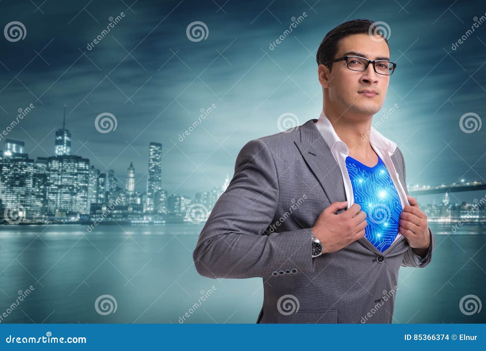 The Superhero Preparing To Save the City Stock Photo - Image of ...