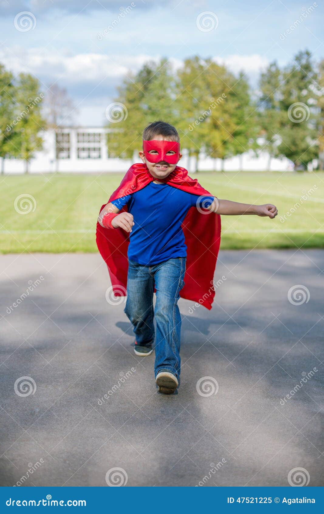 Superhero running forward stock image. Image of creativity - 47521225