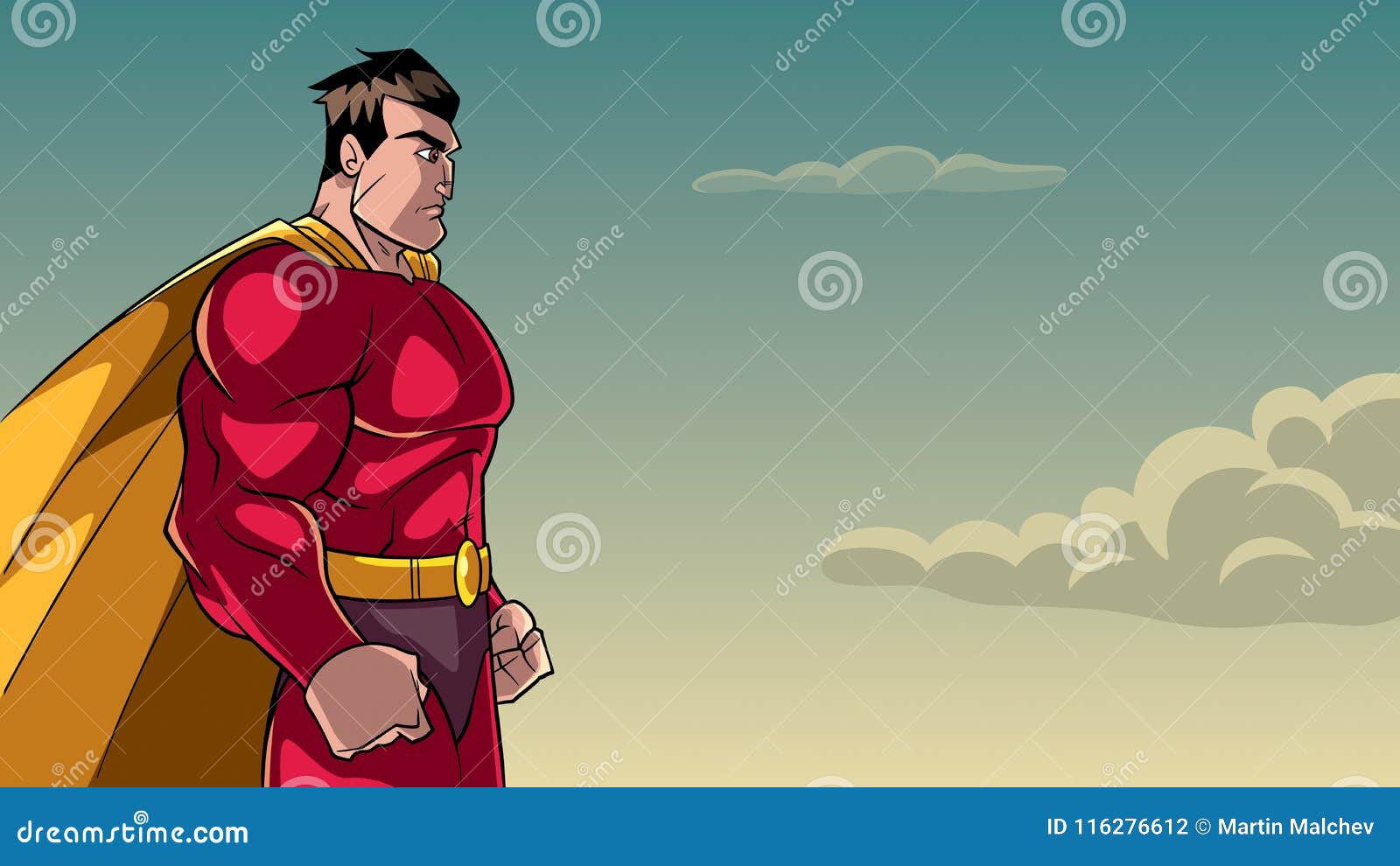 Superman Side View