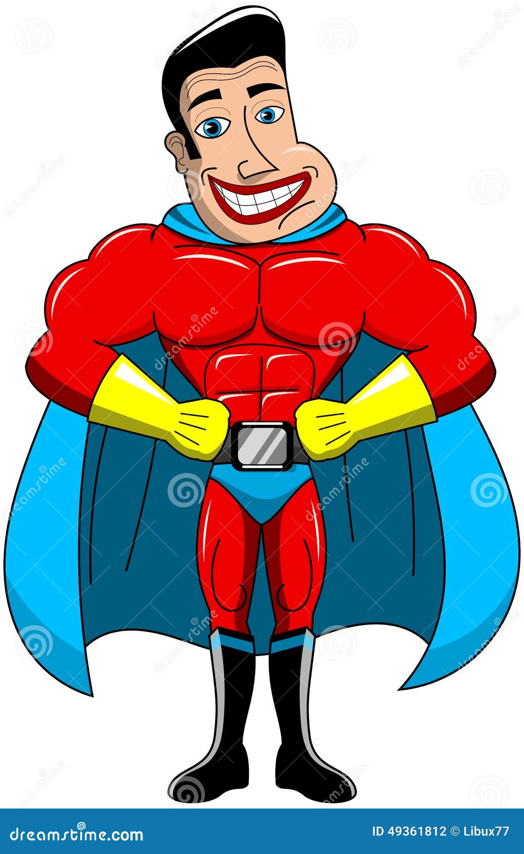 Superhero Hands With Pointing Fingers On White Vector Illustration ...