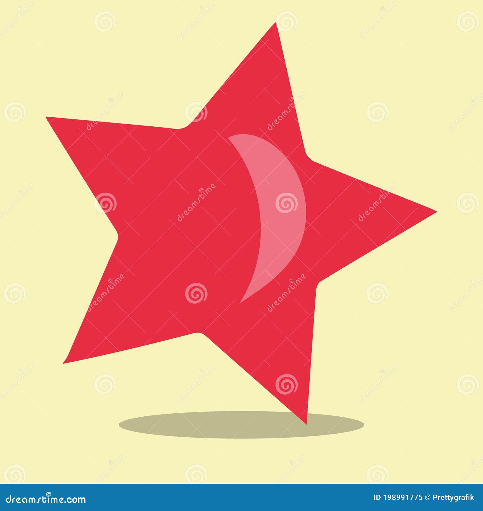 Superhero star red 22 stock vector. Illustration of vector - 198991775