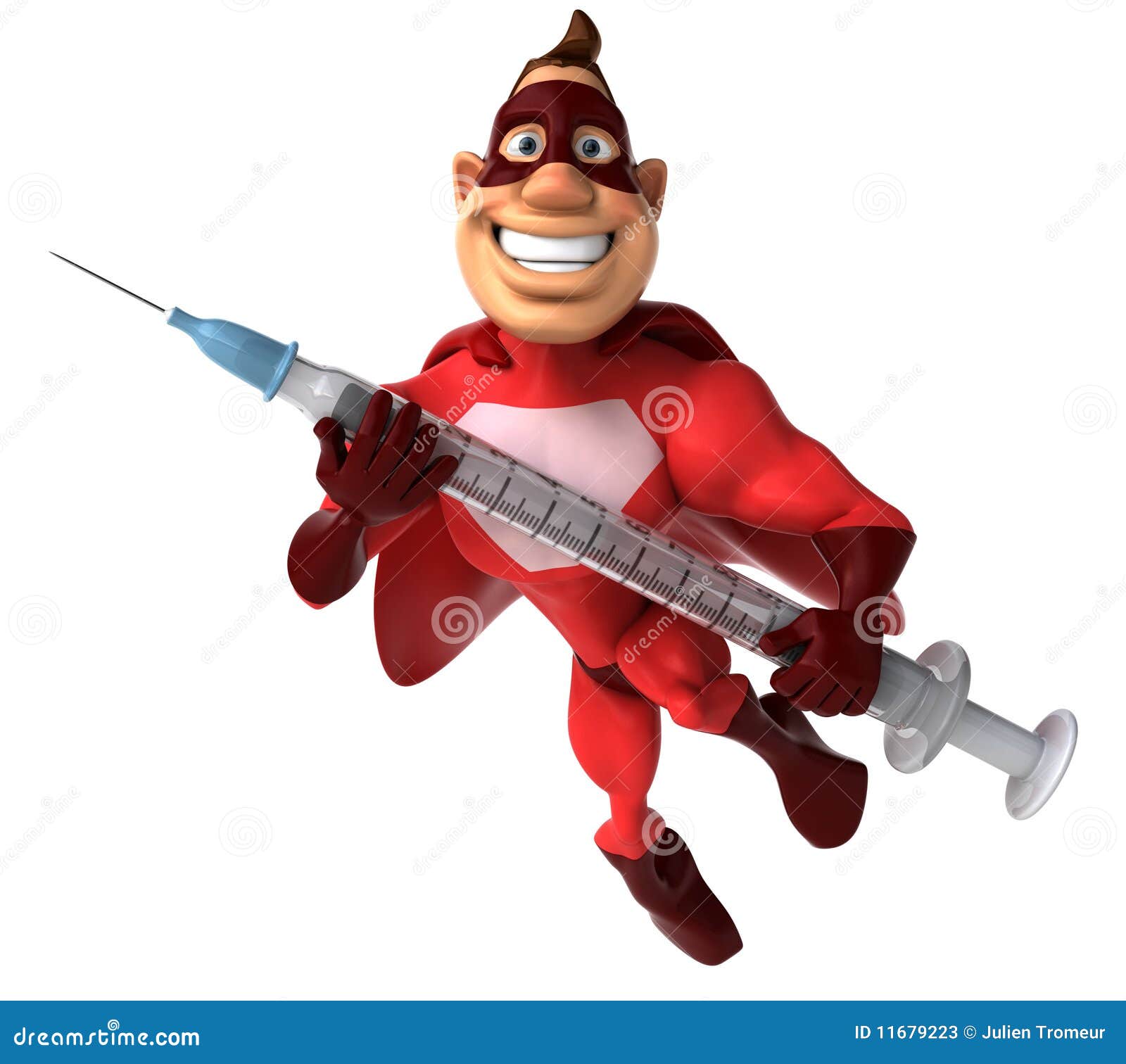 Cool Syringe Cartoon Royalty-Free Illustration | CartoonDealer.com ...