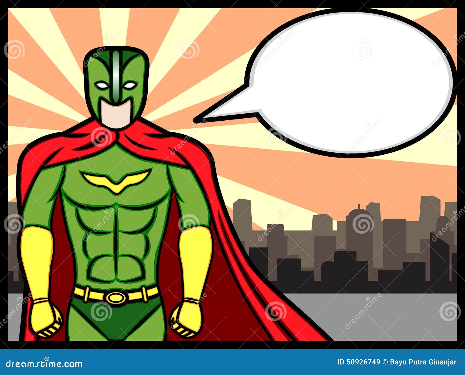 Superhero Talk stock vector. Illustration of courage - 50926749
