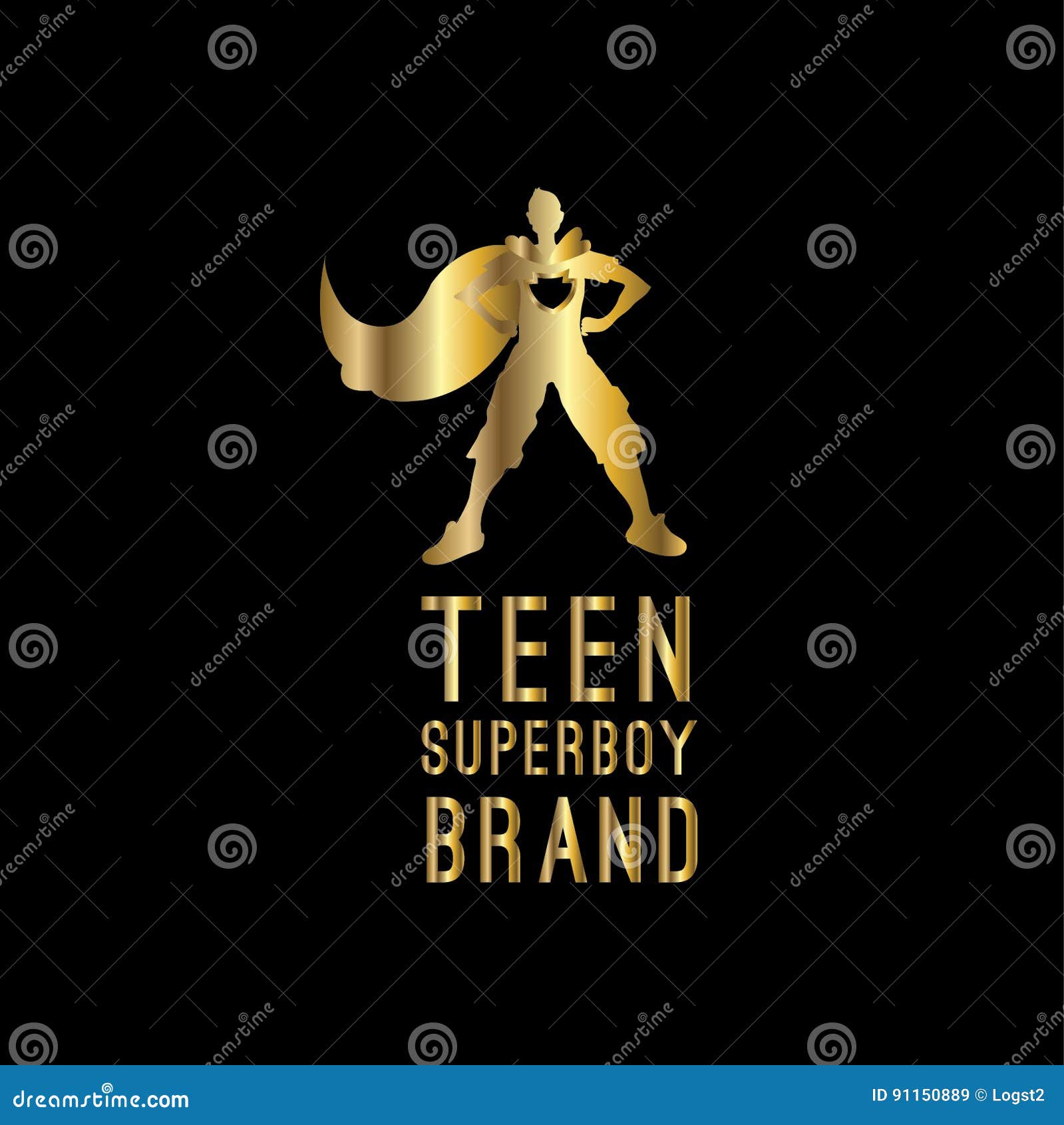 Superboy Logo Vector
