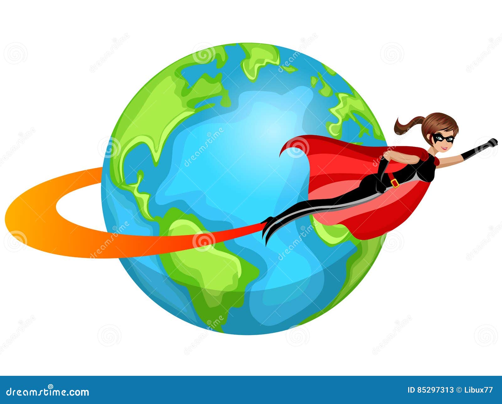 World Map Isolated On White. Cartoon Vector | CartoonDealer.com #33027709