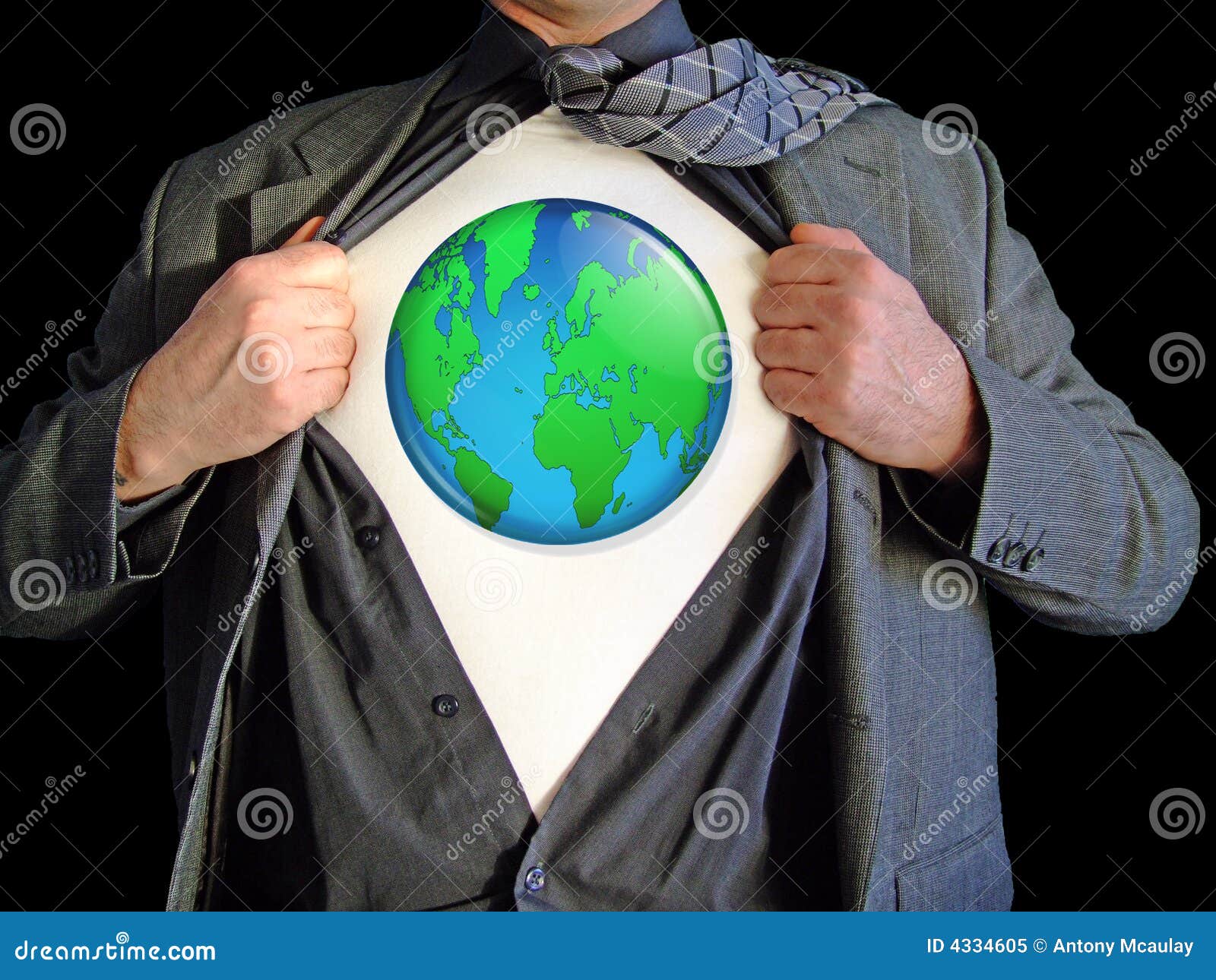Superhero World Map Stock Image | CartoonDealer.com #4334605