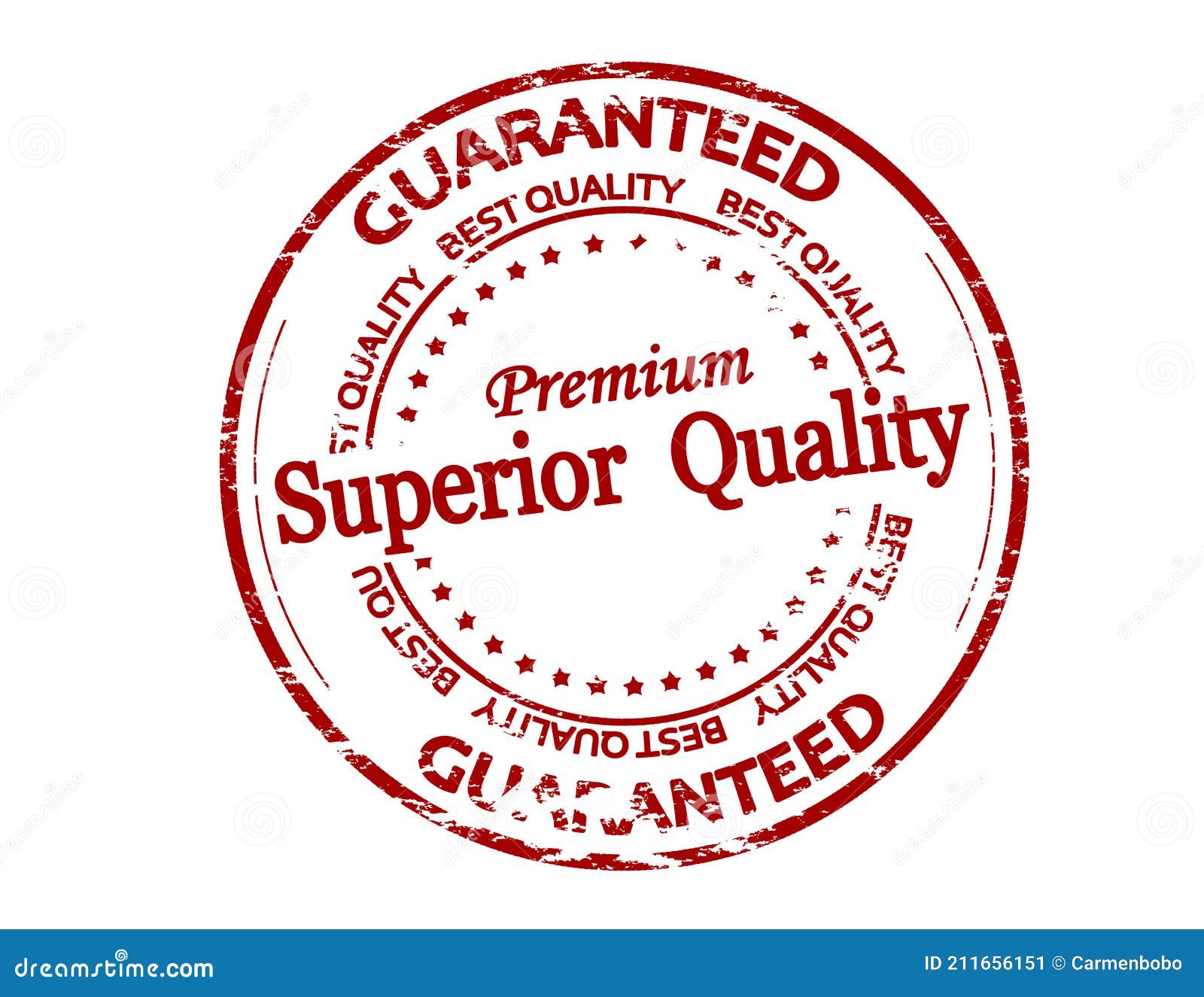 Red Stamp with Text Superior Quality Stock Vector - Illustration of ...