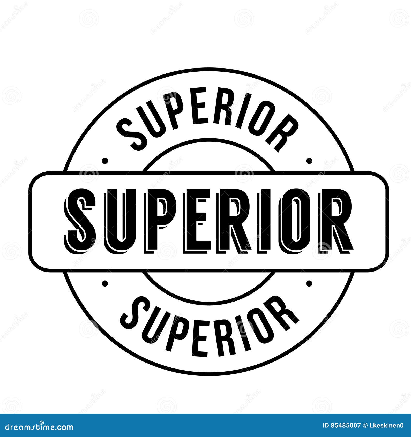 Superior Rubber Stamp Cartoon Vector | CartoonDealer.com #83621933