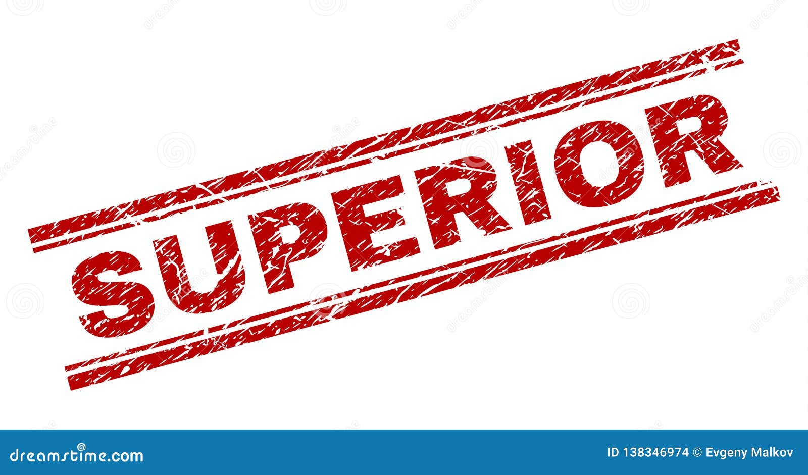 Scratched Textured SUPERIOR Stamp Seal Stock Vector - Illustration of ...