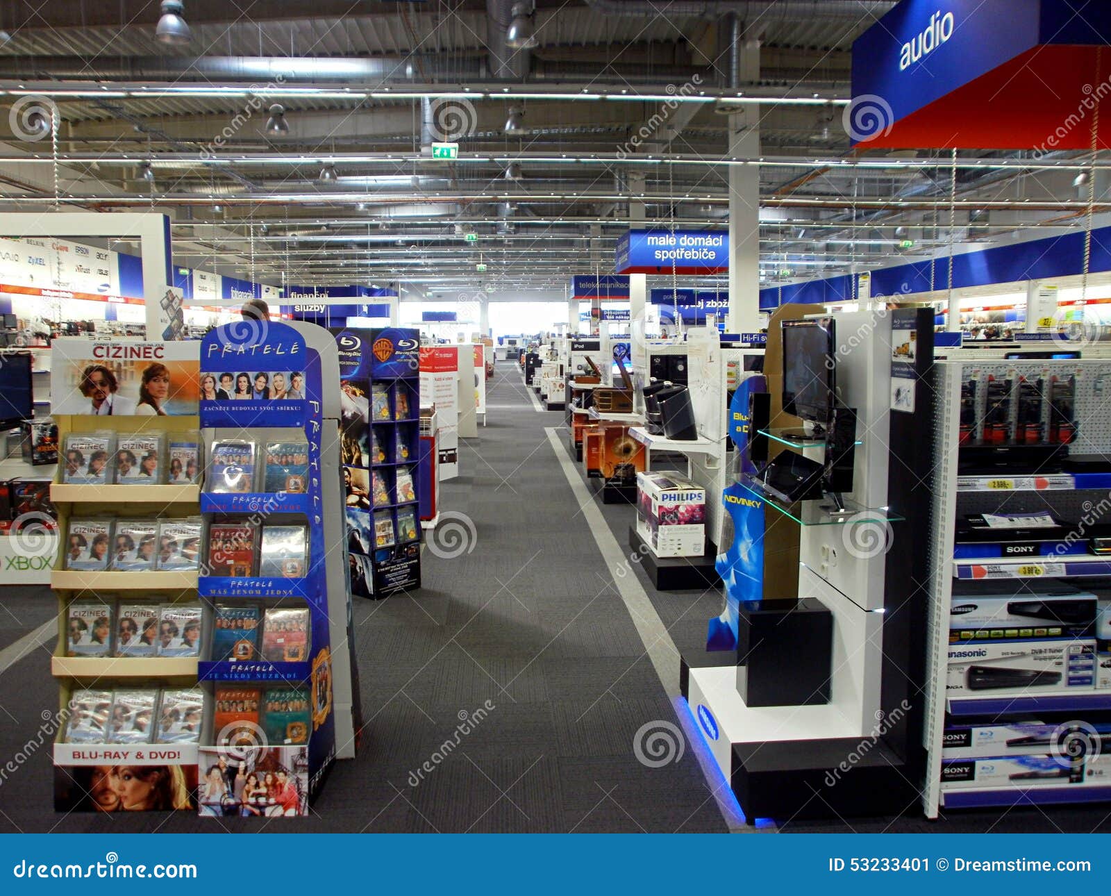 Supermaket electro editorial photo. Image of home, shop - 53233401