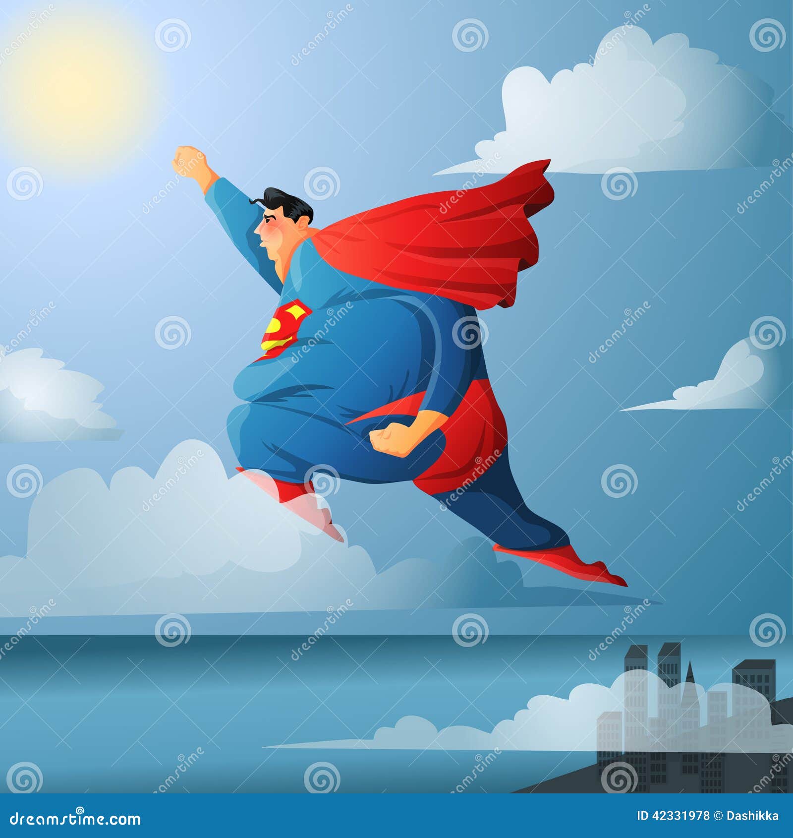 Background Wallpaper Funny Superman