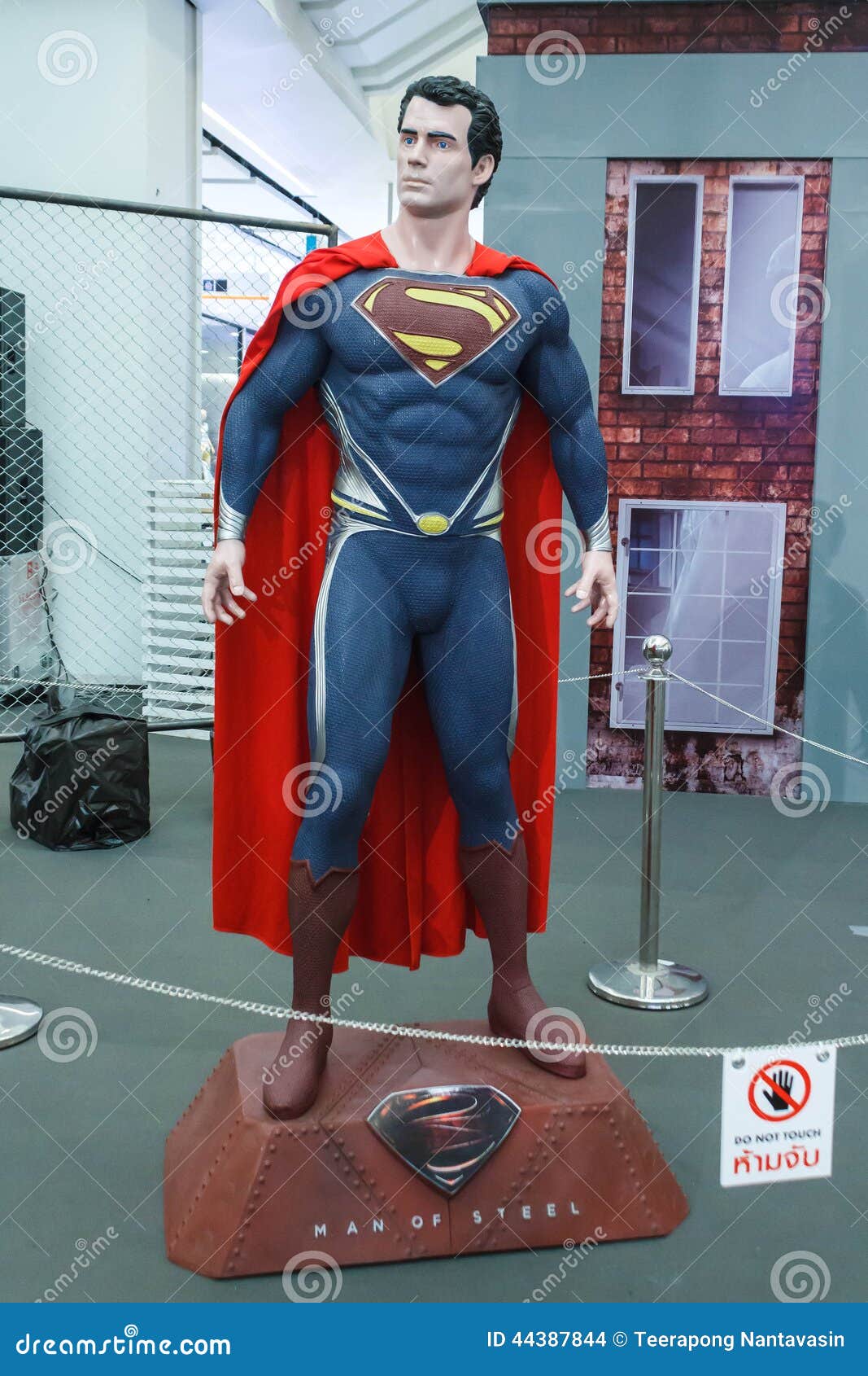 Superman Model. editorial stock image. Image of model - 44387844