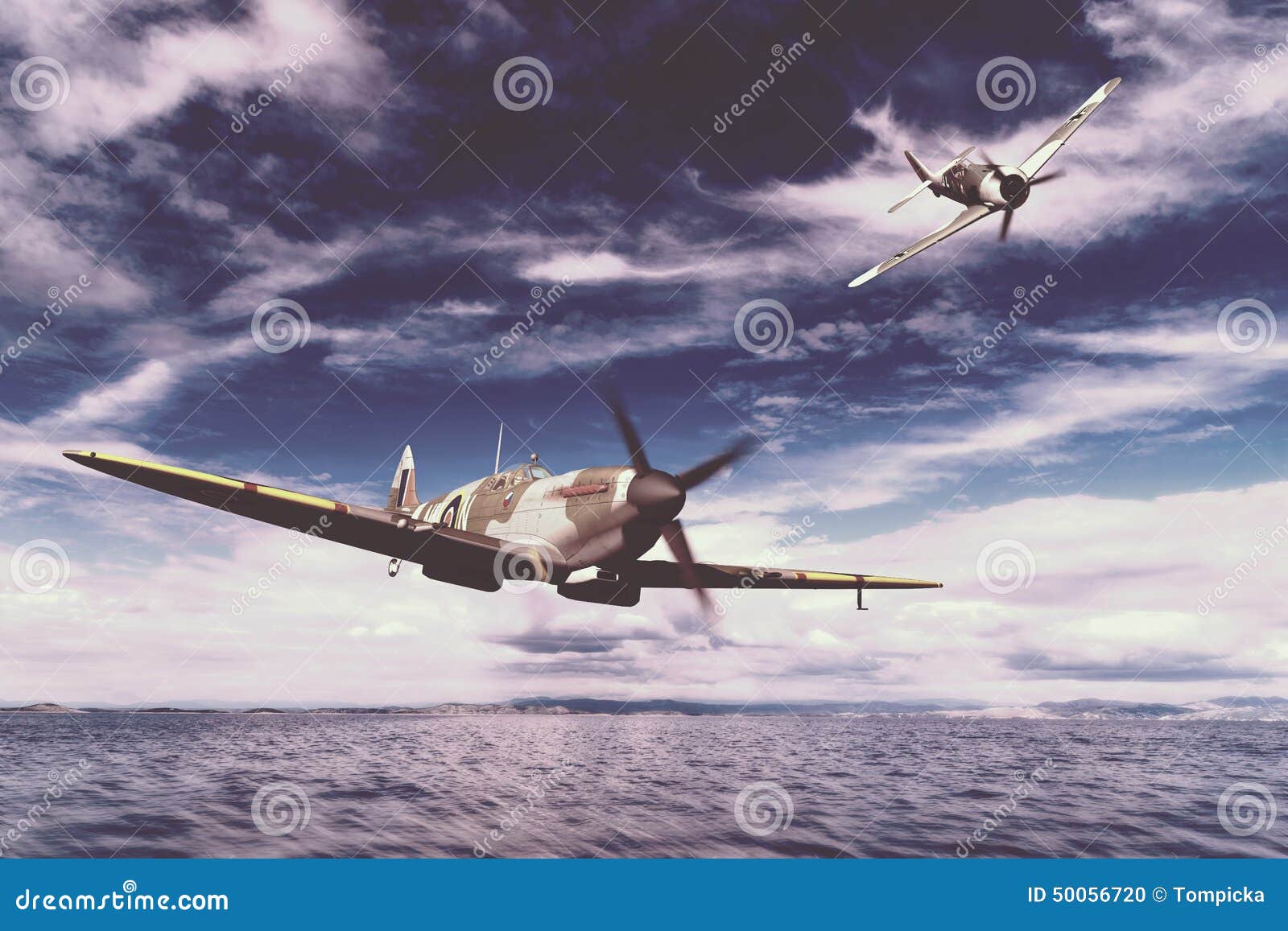 Supermarine Spitfire Stock Photography | CartoonDealer.com #50056718