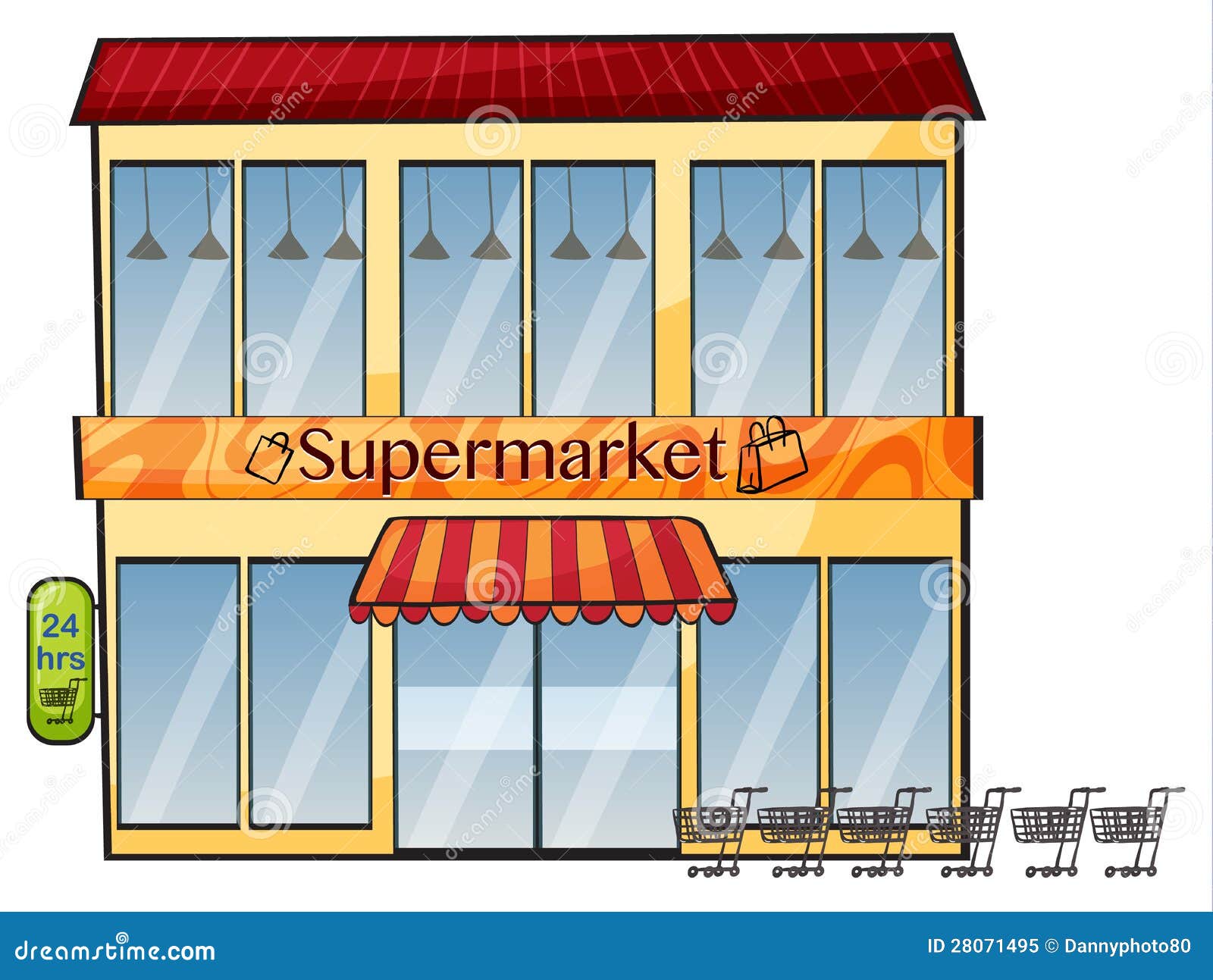 A Supermarket Royalty Free Stock Photo - Image: 28071495