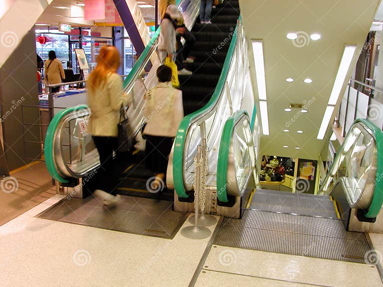 Supermarket stock photo. Image of moving, staircase, step - 85550