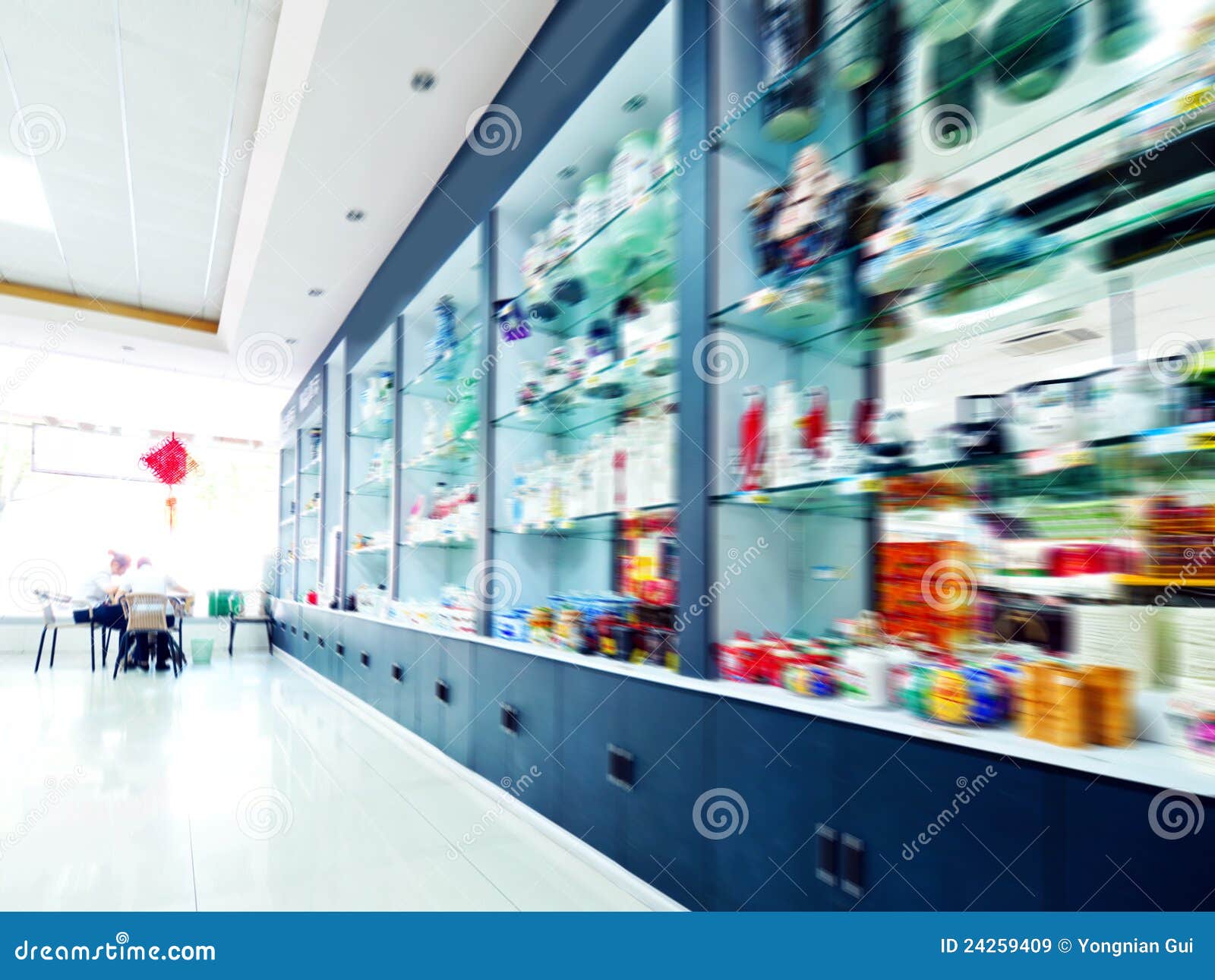 Supermarket Blur stock image. Image of commerce, everyday - 24259409