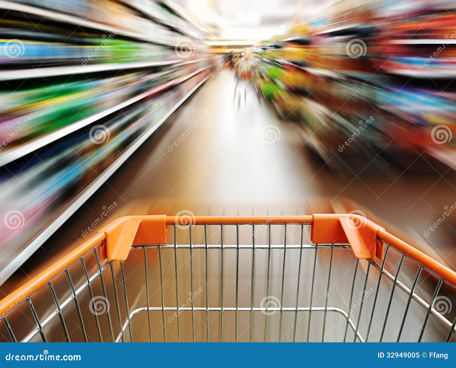 Supermarket Cart. Royalty-Free Stock Photography | CartoonDealer.com ...