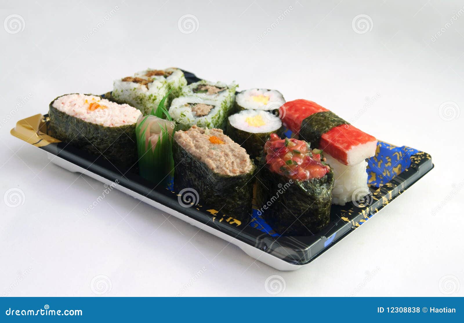 Supermarket Sushi stock photo. Image of sushi, food, lunch - 12308838