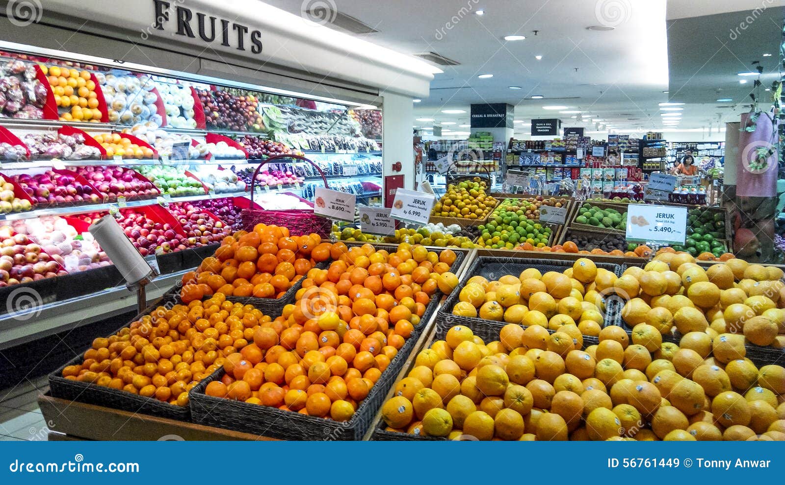 Supermercado imagen de archivo editorial. Imagen de supermercado - 56761449