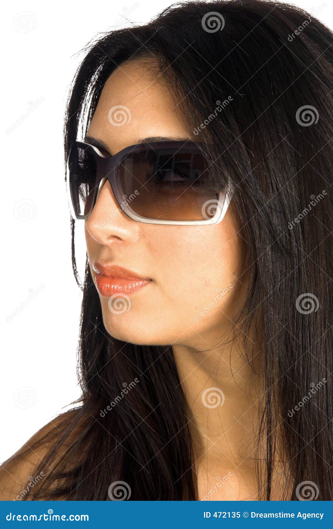 Supermodel Glasses stock image. Image of portrait, attractive - 472135