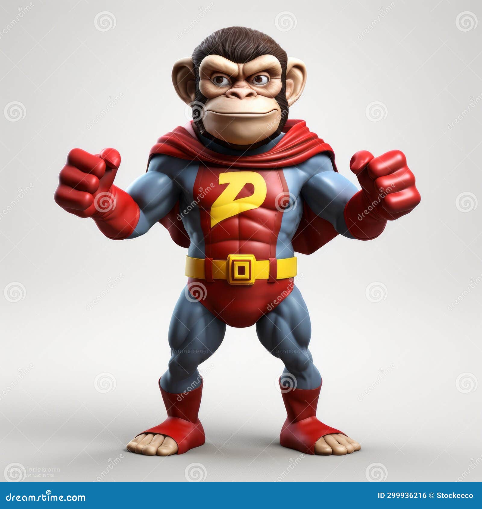 Supermonkey: a Parodic and Zany Group Zero in Derppunk Style Stock ...