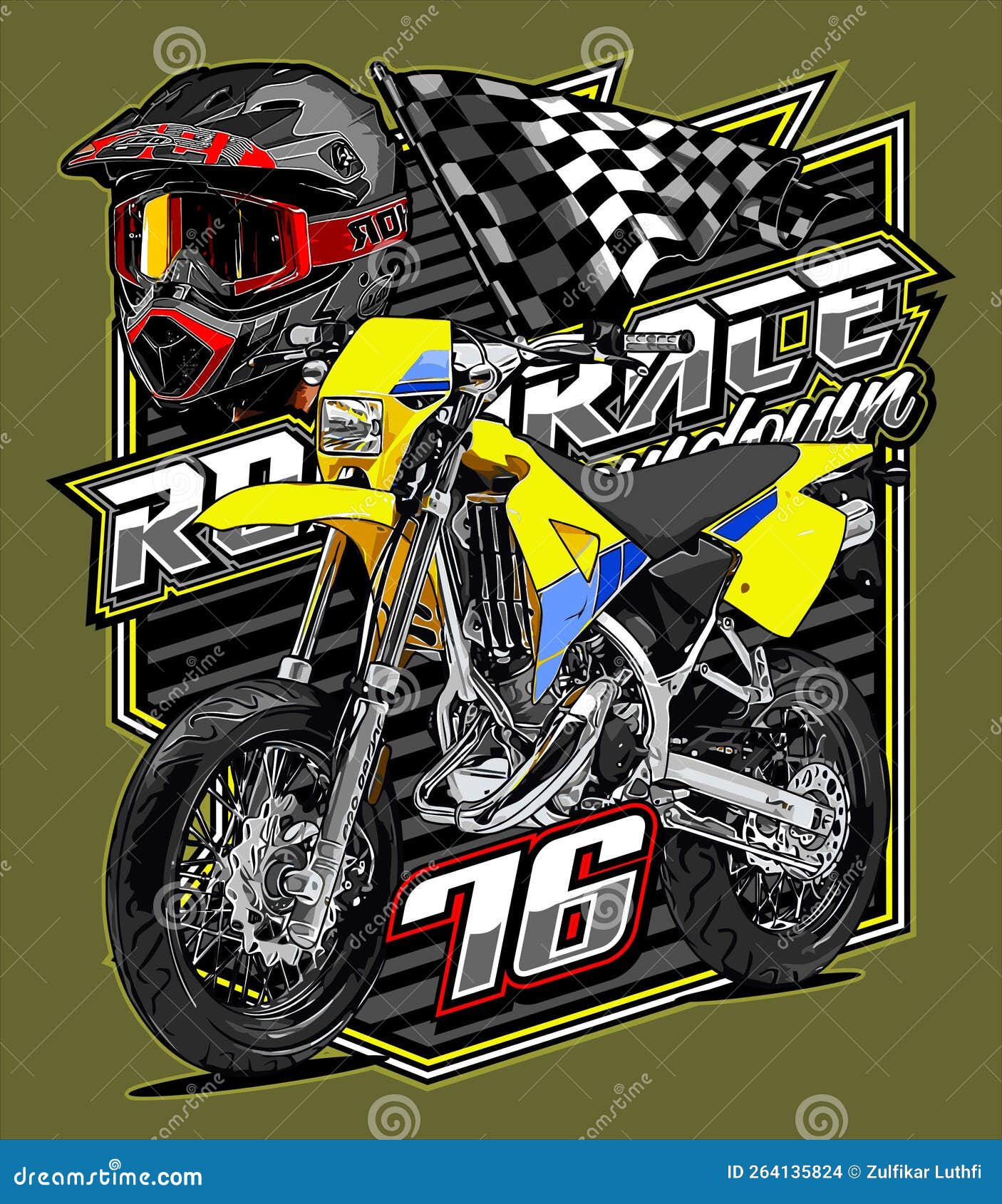 Supermoto Cartoons, Illustrations & Vector Stock Images - 162 Pictures ...