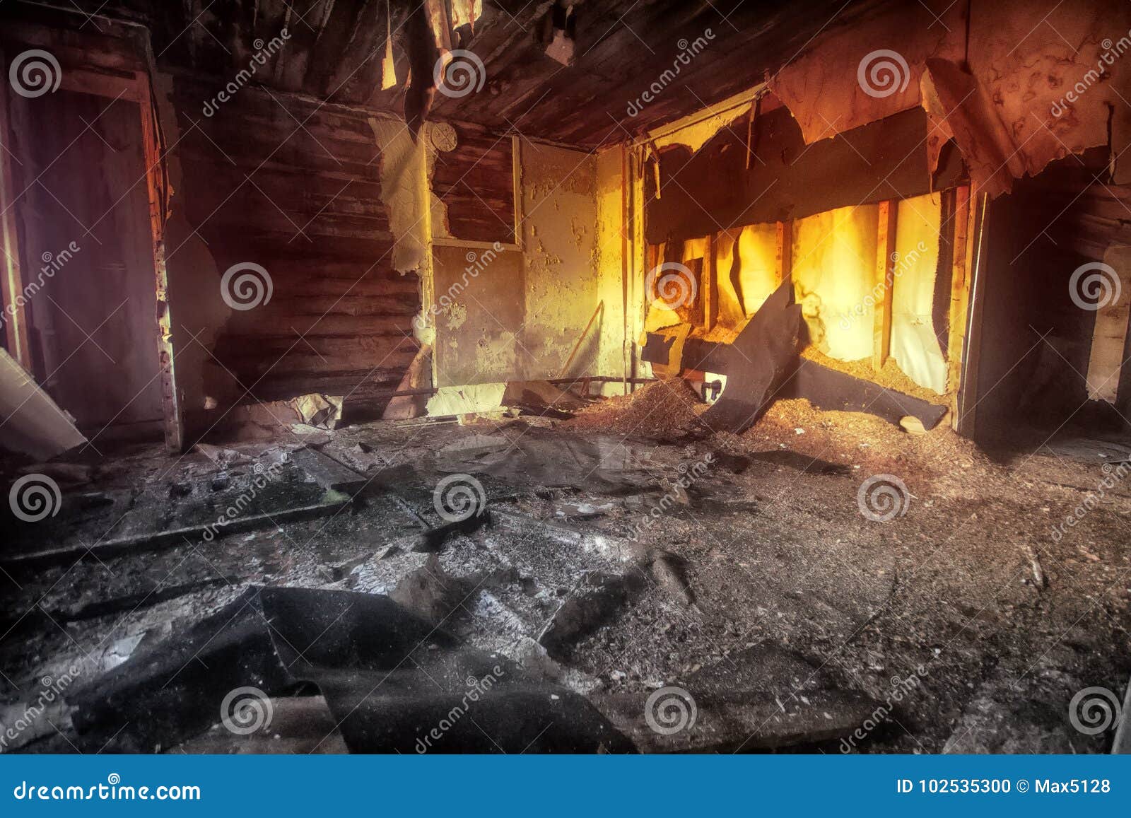 Supernatural Atmosphere on Objects Stock Photo - Image of house, empty ...